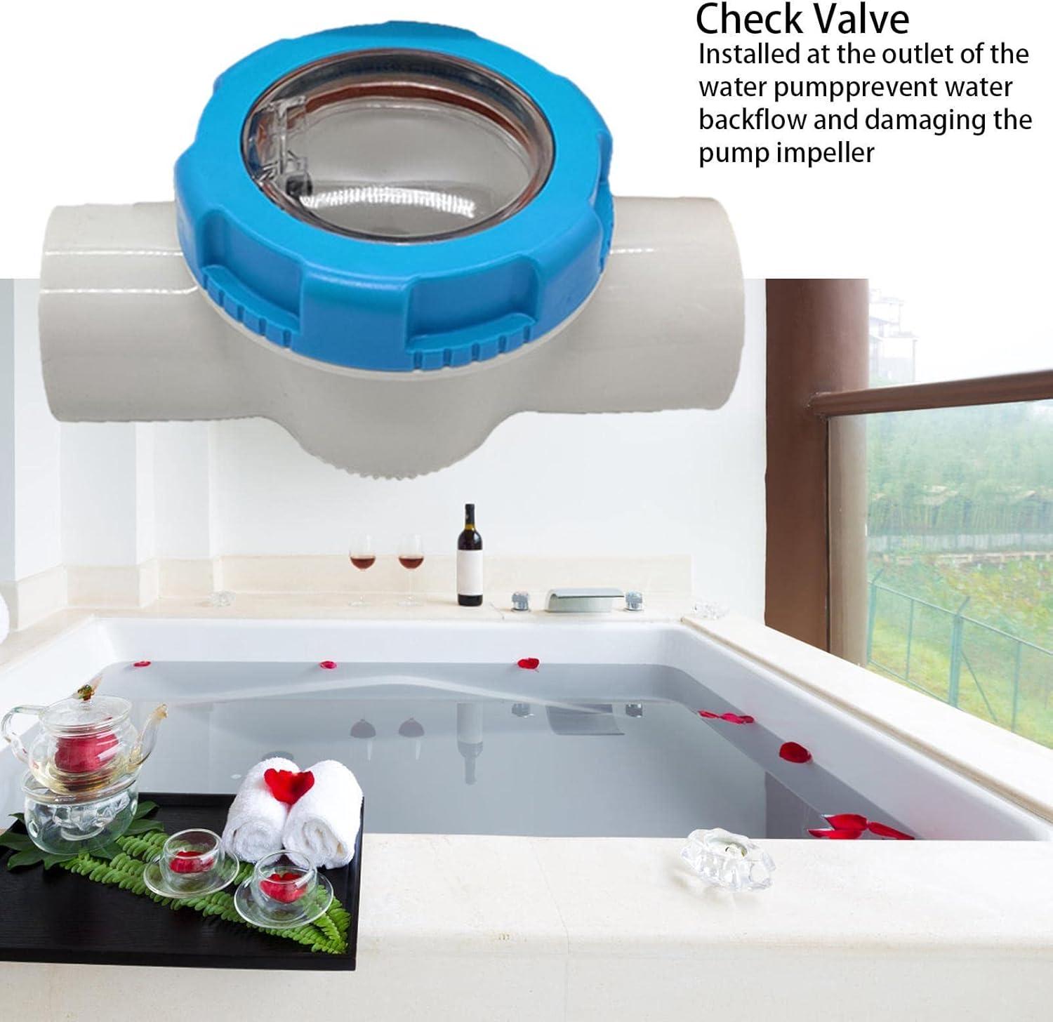 Check Valve for Pool 2 Inch - ABS PVC Pool Check Valve Visual - Water ...