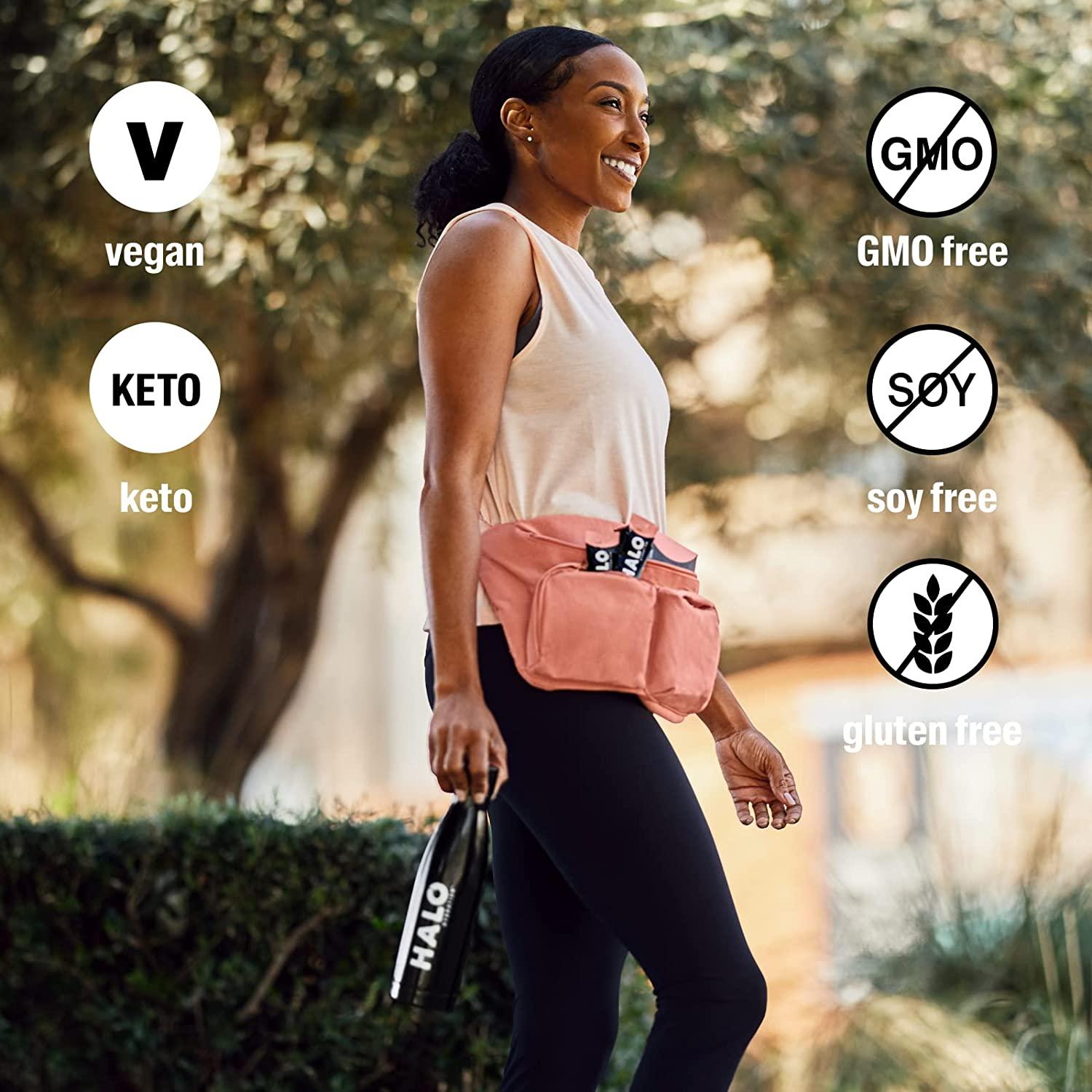 Halo Hydration Electrolyte Powder Packets - Pink Lemonade - 24 Servings ...