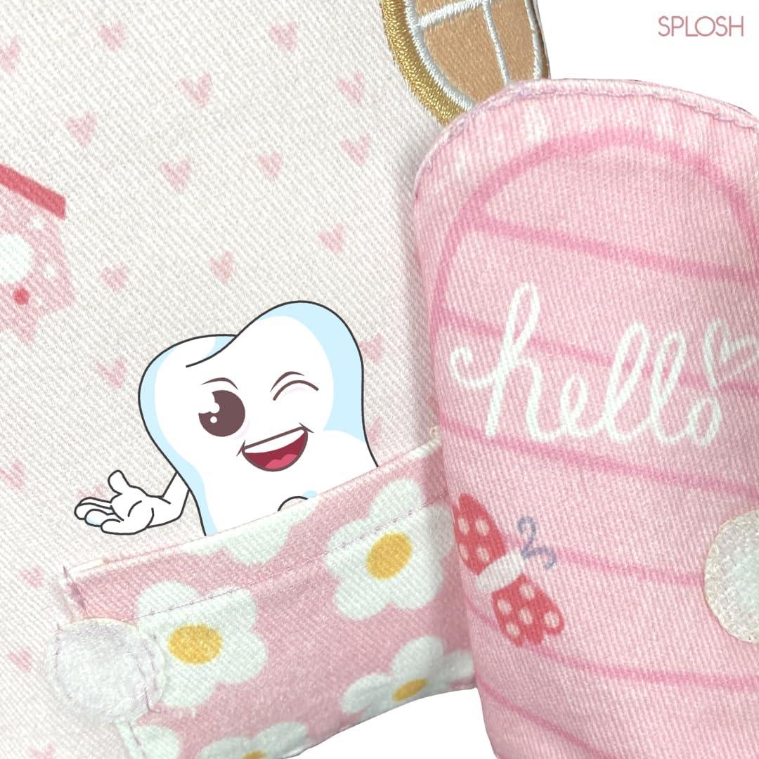 Splosh Tooth Fairy House Pink - Magical Tooth Fairy Pillow and Door for ...