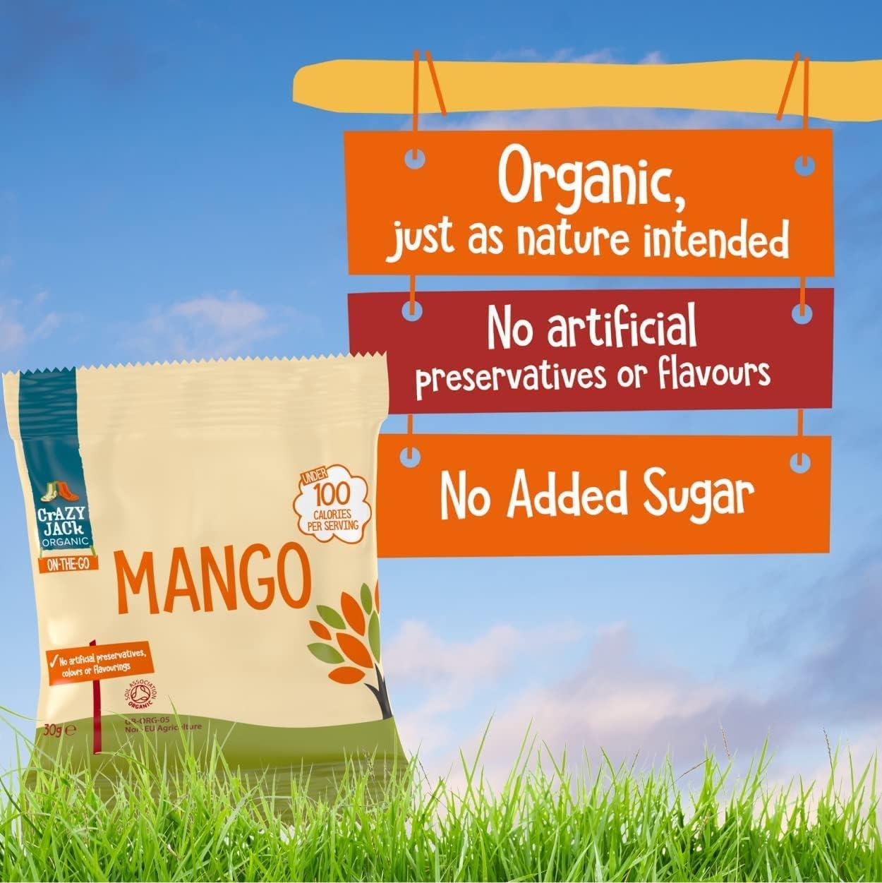 Crazy Jack organic Mango (30g x 32 pack) 30g (32 pack) | Buy Now with ...