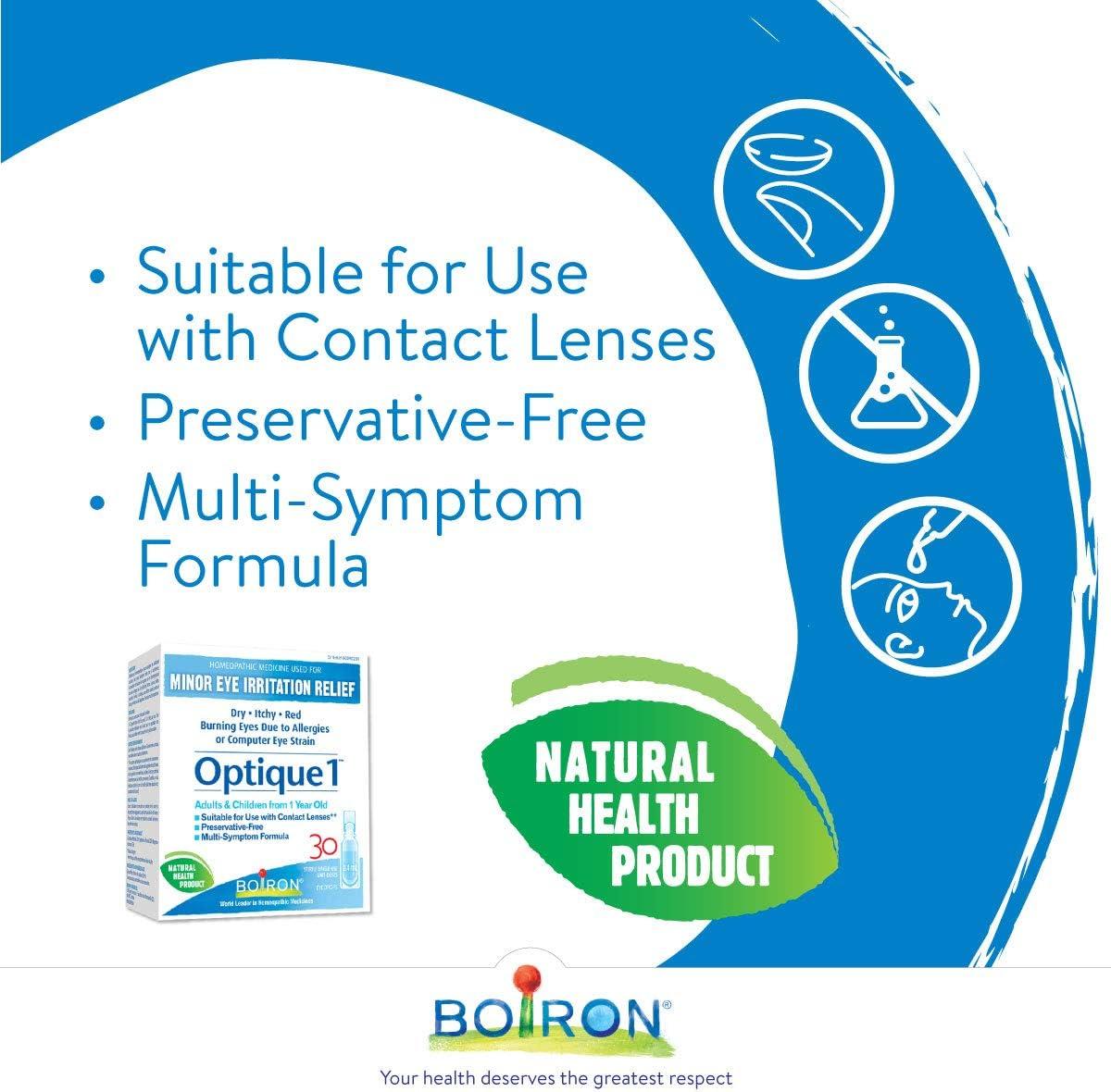 Boiron Optique 1 Eye drops used to relieve minor eye irritations such ...