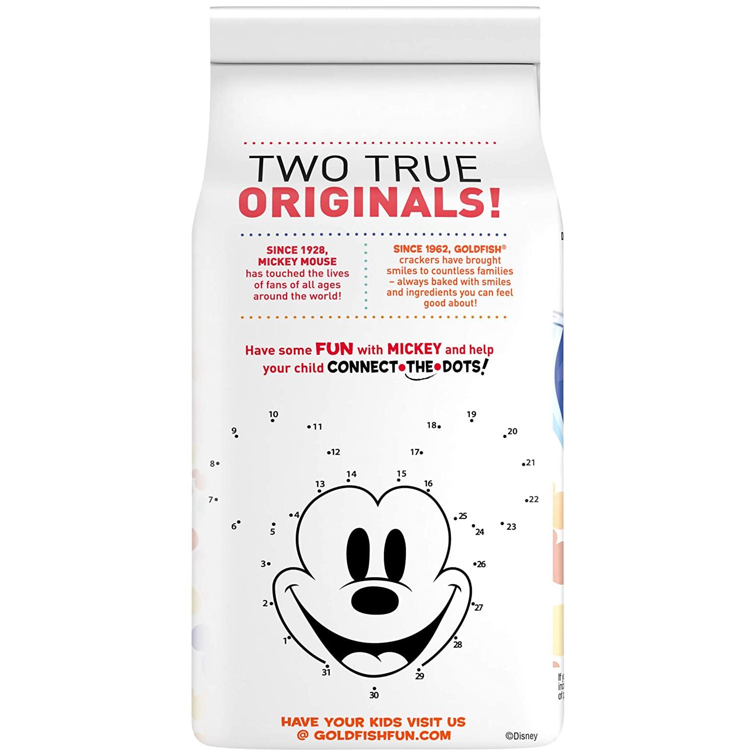 Pepperidge Farm Goldfish Cheddar Crackers Disney Mickey Mouse Special ...