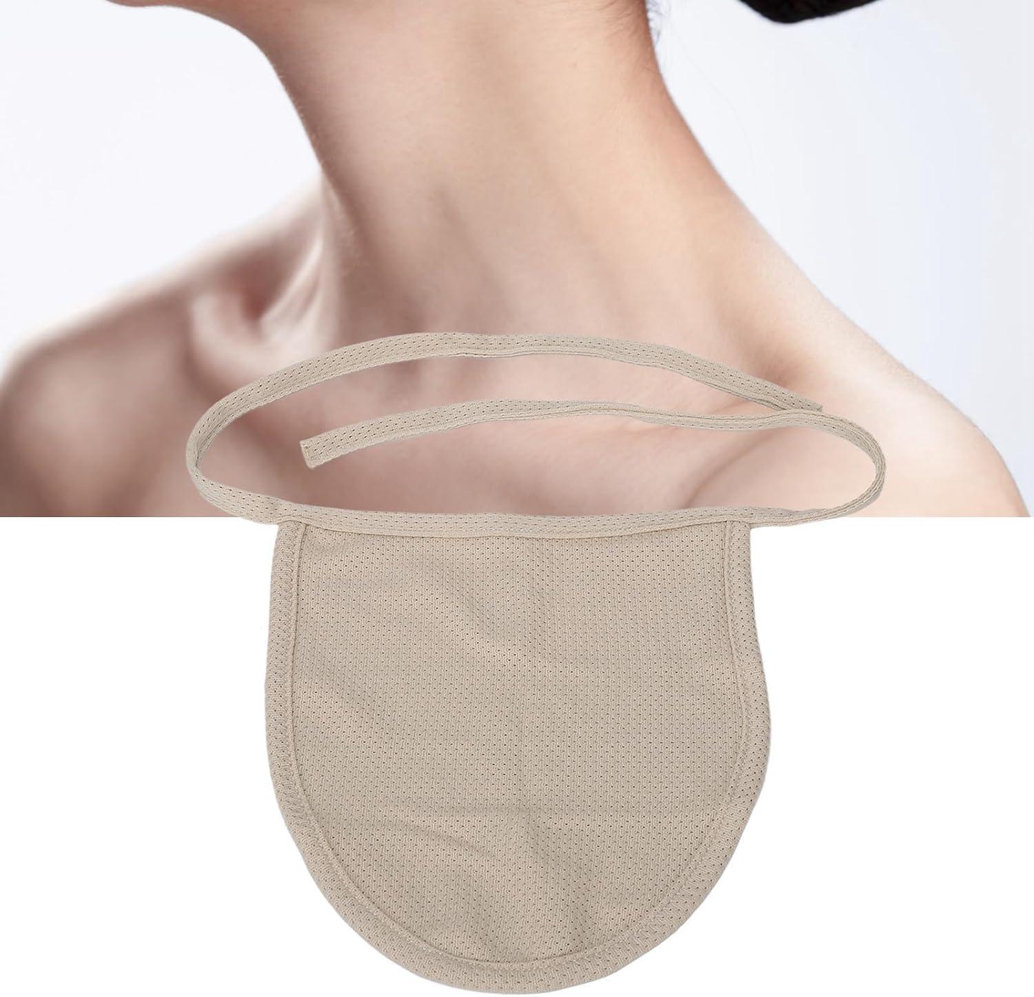 Neck Trachea Cover - Double Layer Skin Color Stoma Protector for ...