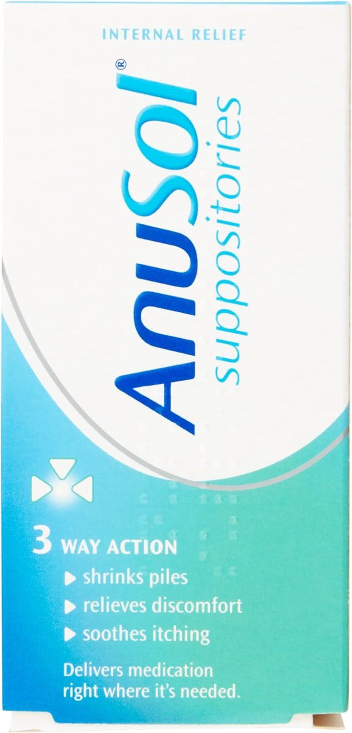 Anusol Haemorrhoids for Piles Treatment - Pack of 24 Tablets | Buy Now ...