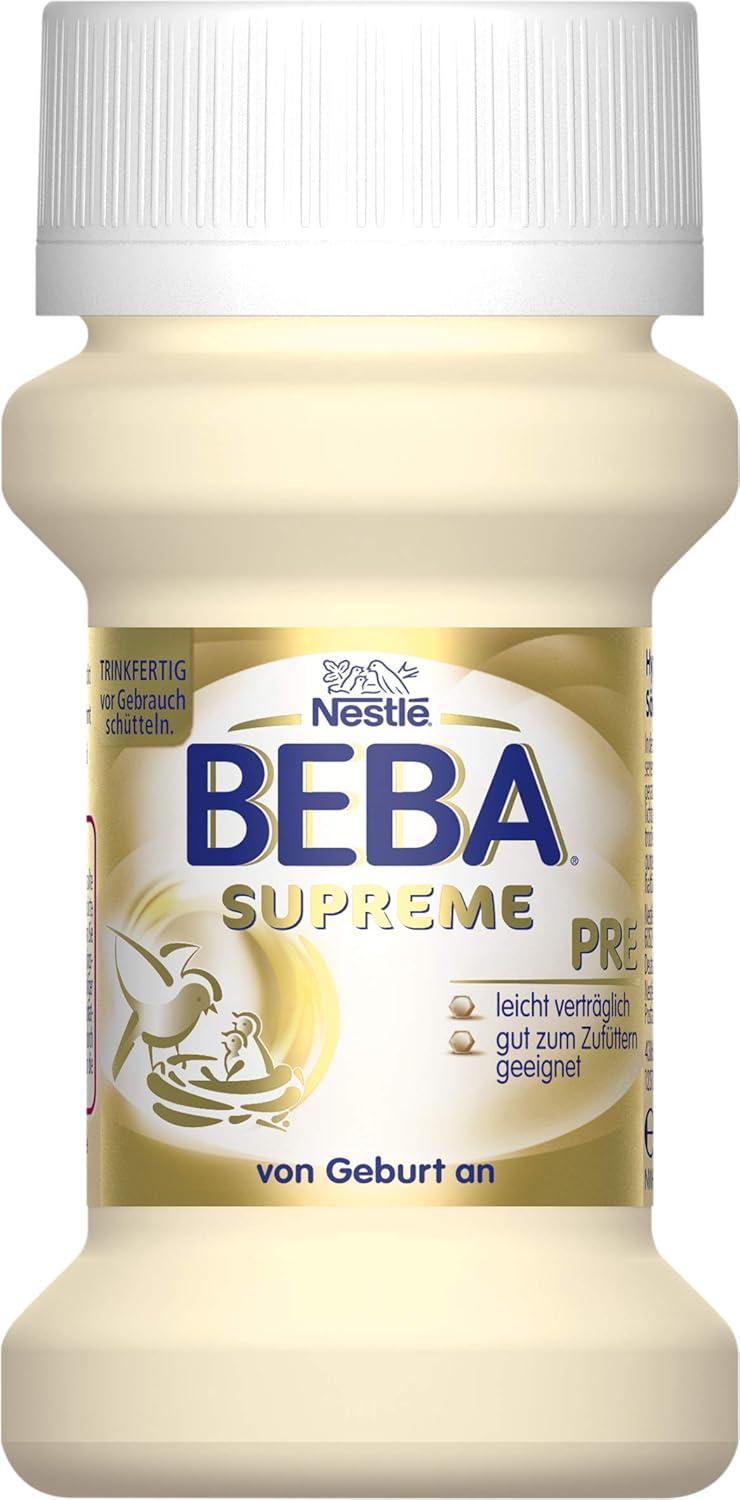 Buy BEBA SUPREME PRE Infant Formula - Ready-to-Drink Portion Bottles ...