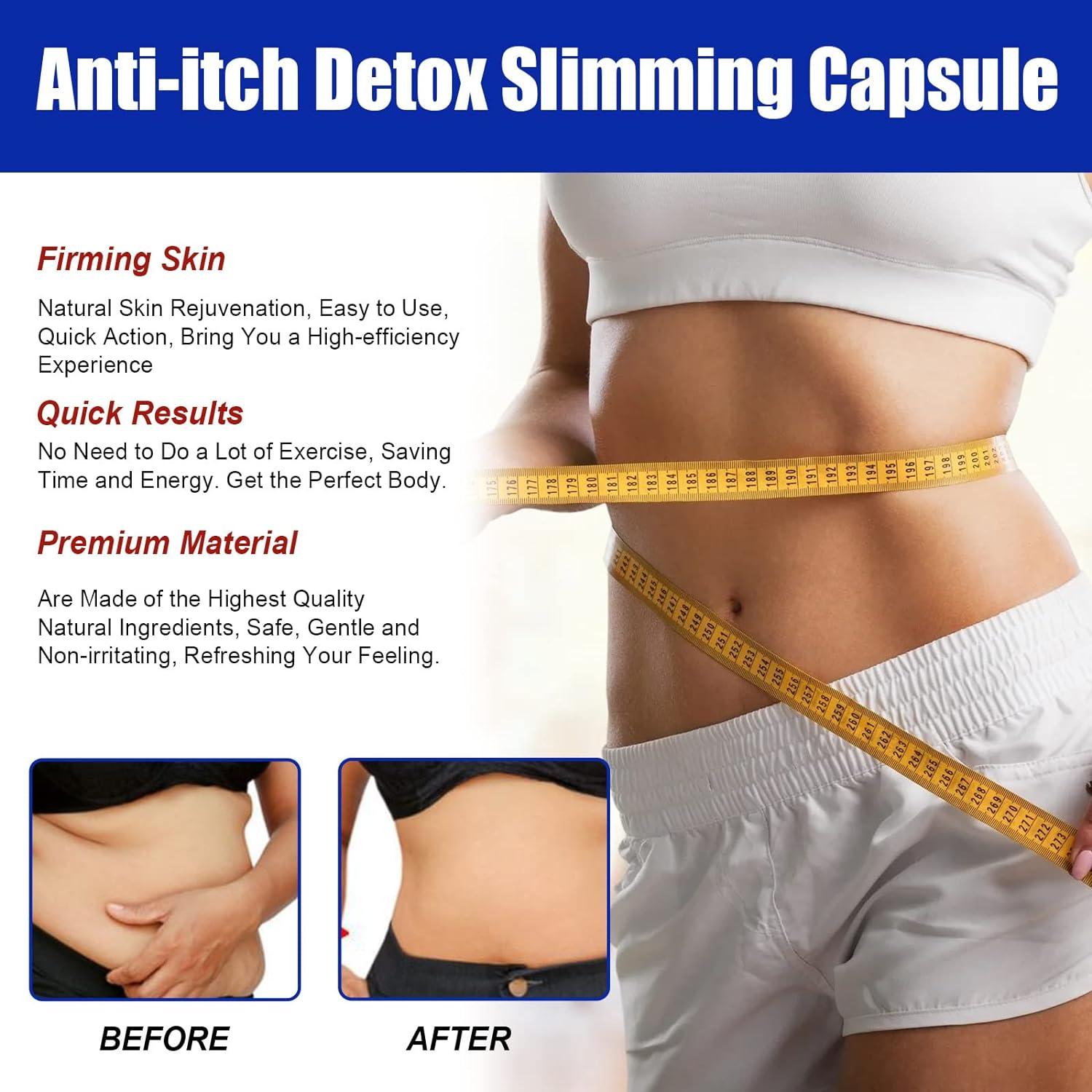 LONGLUAN Soothe & Slim Anti-Itch Detox Slimming Capsule - 5 Box/50 pcs | Anniecare Instant ...