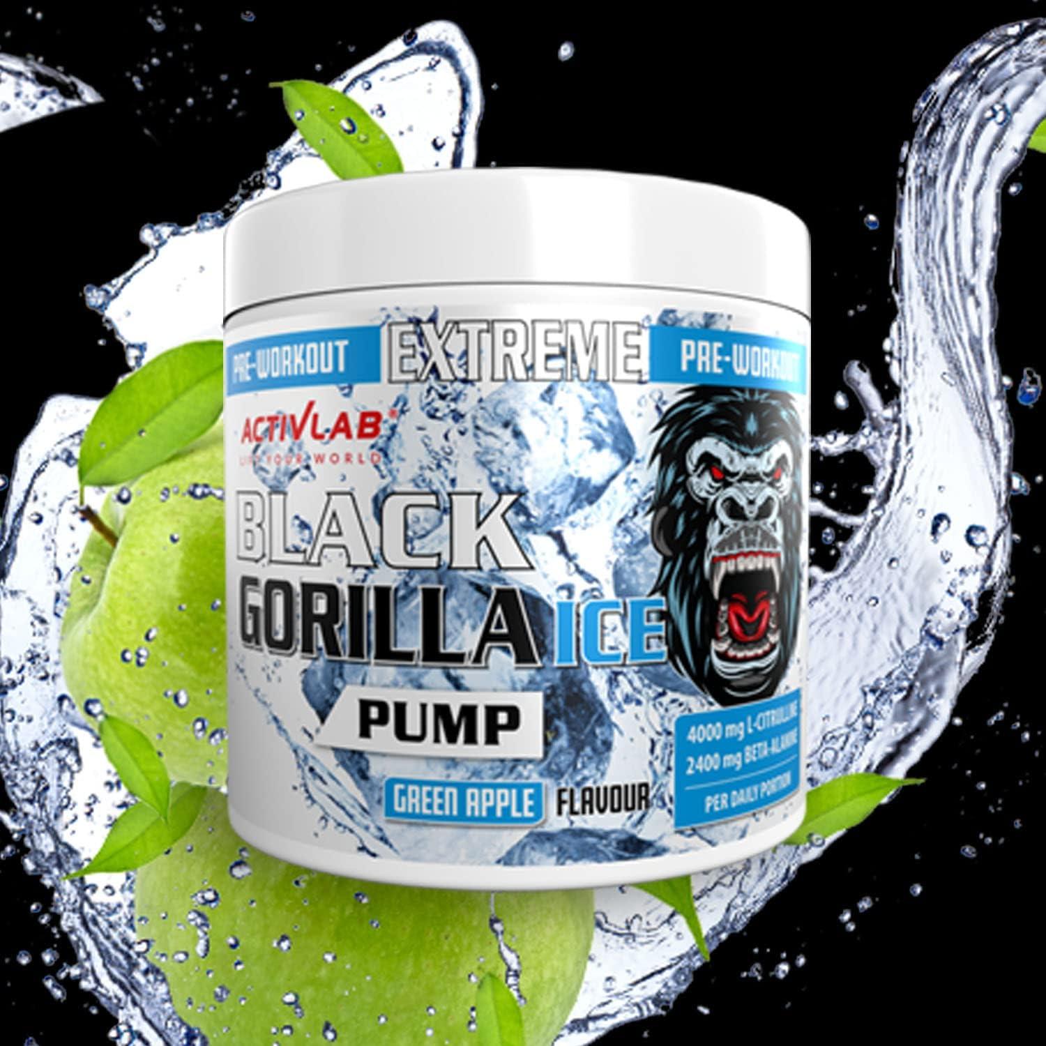 Buy ActivLab Black Gorilla Ice Pump Pre-Workout 300g - 30 Portions ...