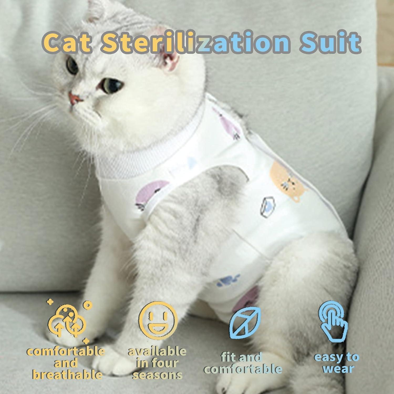Clrybo Katzenbody: Professional Recovery Suit for Cats & Dogs | Post-Op ...
