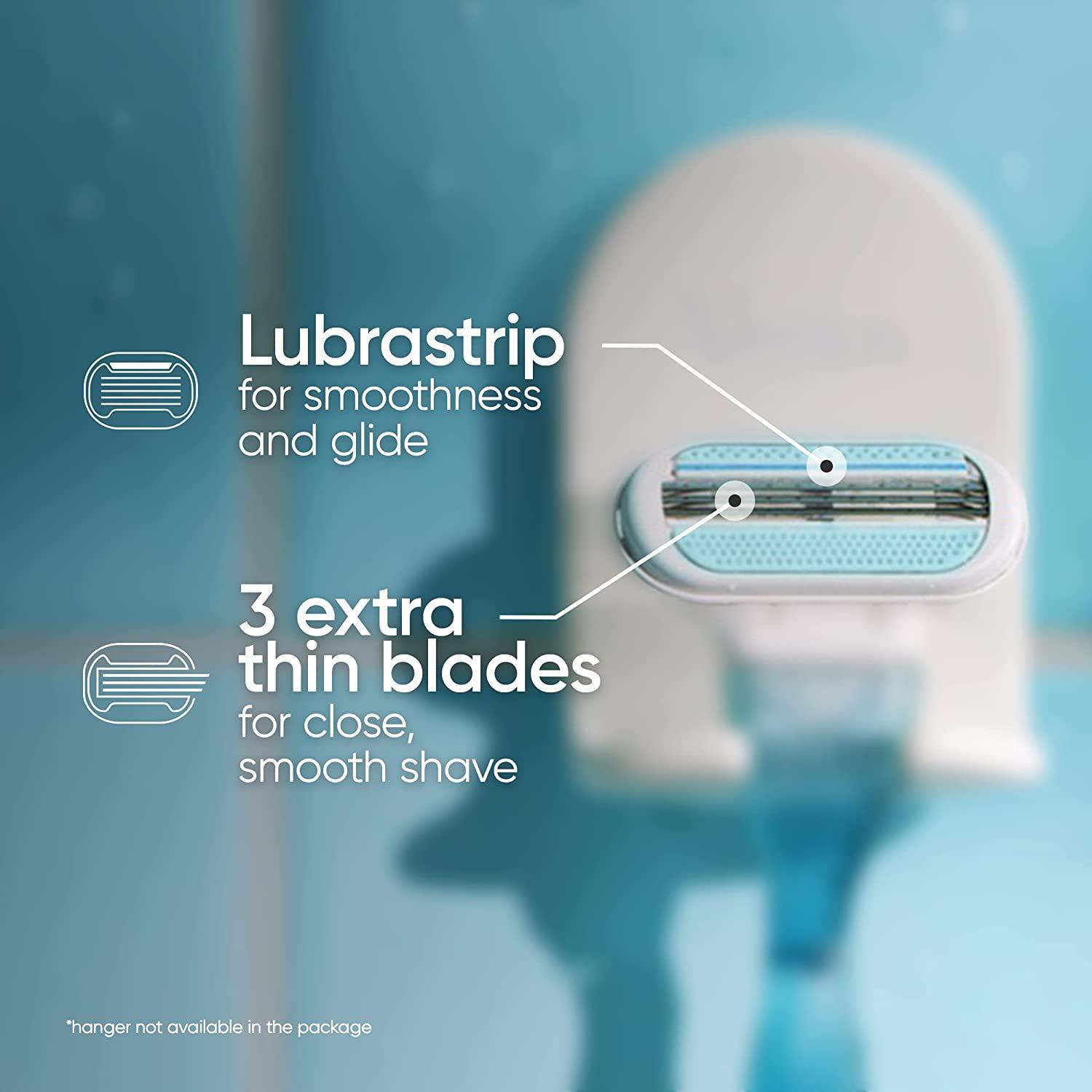 Gillette Venus Smooth Women's Razor Blade Refills 8ct - Skin-Protecting ...