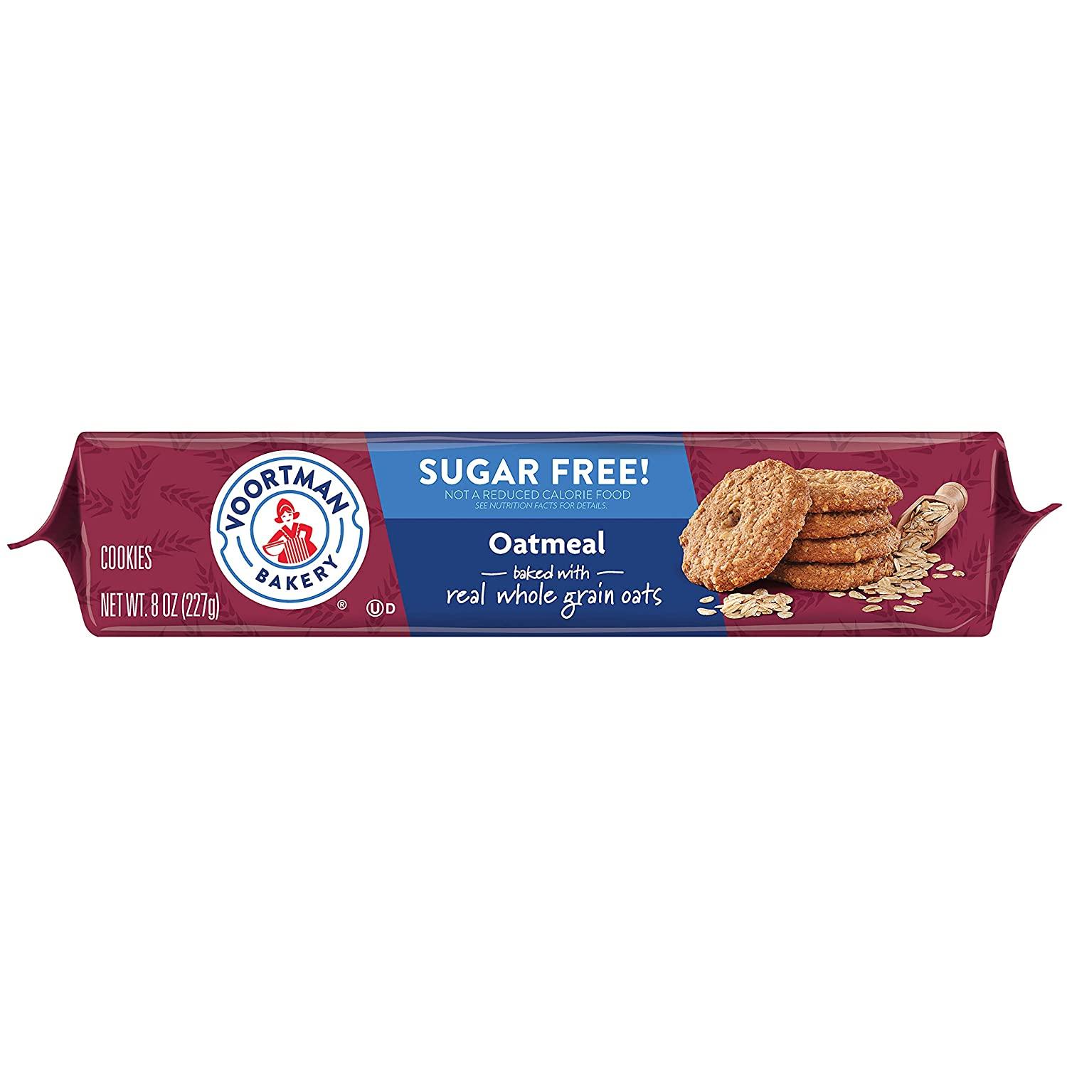 Voortman Bakery Sugar Free Oatmeal Cookies - 12 Count | Buy Now with ...