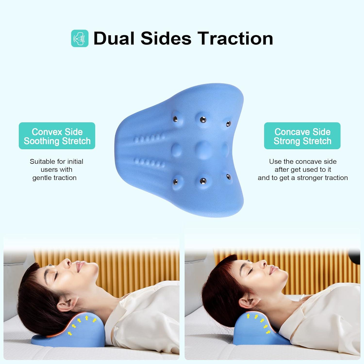 Borpein Neck Extension & Cervical Traction Device - Magnetic Therapy ...