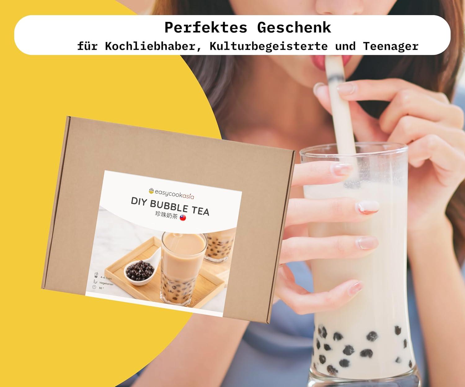 EasyCookAsia Bubble Tea Set | DIY Bubble Tea Kit with 2 Recipes ...