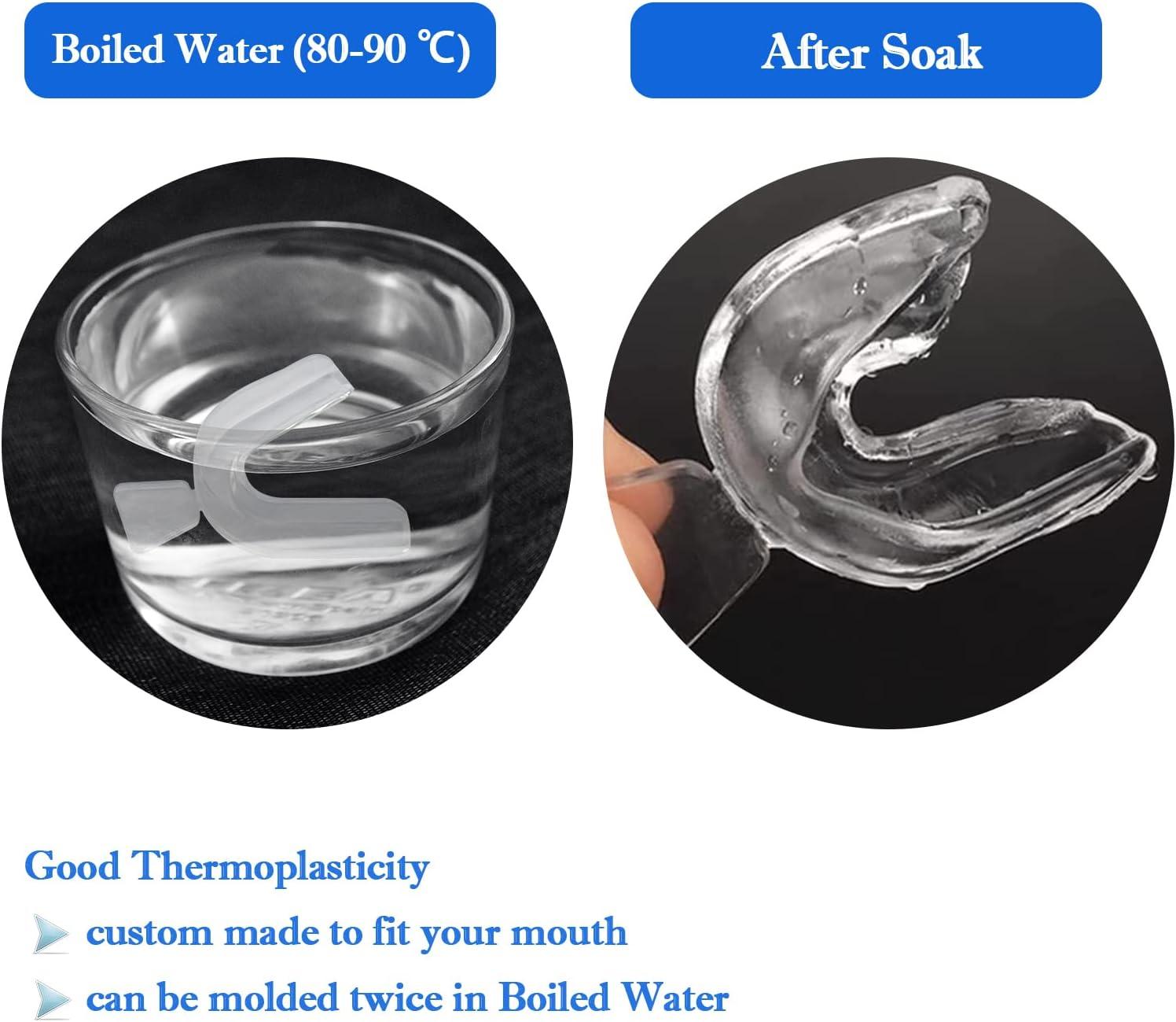 4pcs Thermoform Moldable Dental Mouth Guard Teeth Protector Kit for ...