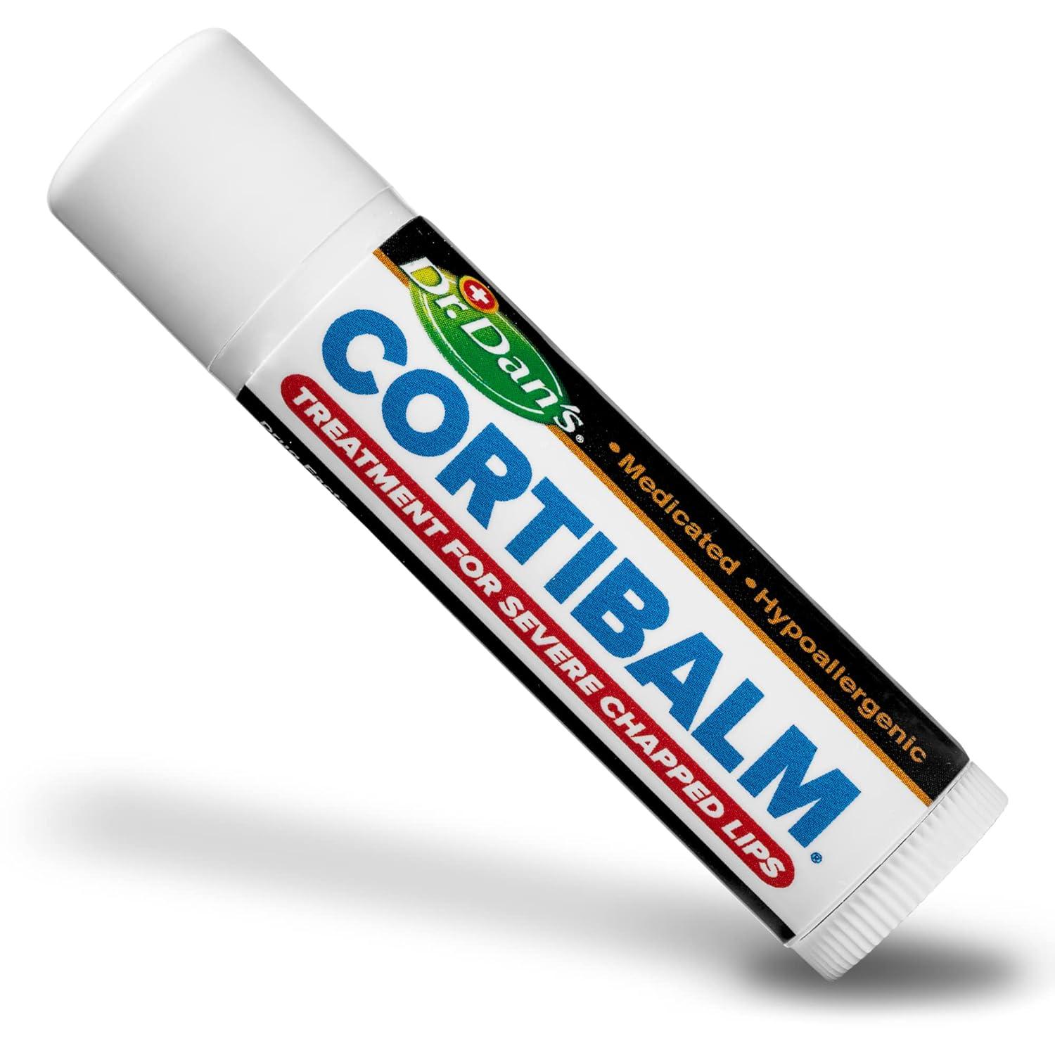 Dr. Dan's Cortibalm 6 Pack - Healing Lip Balm for Dry, Cracked Lips ...
