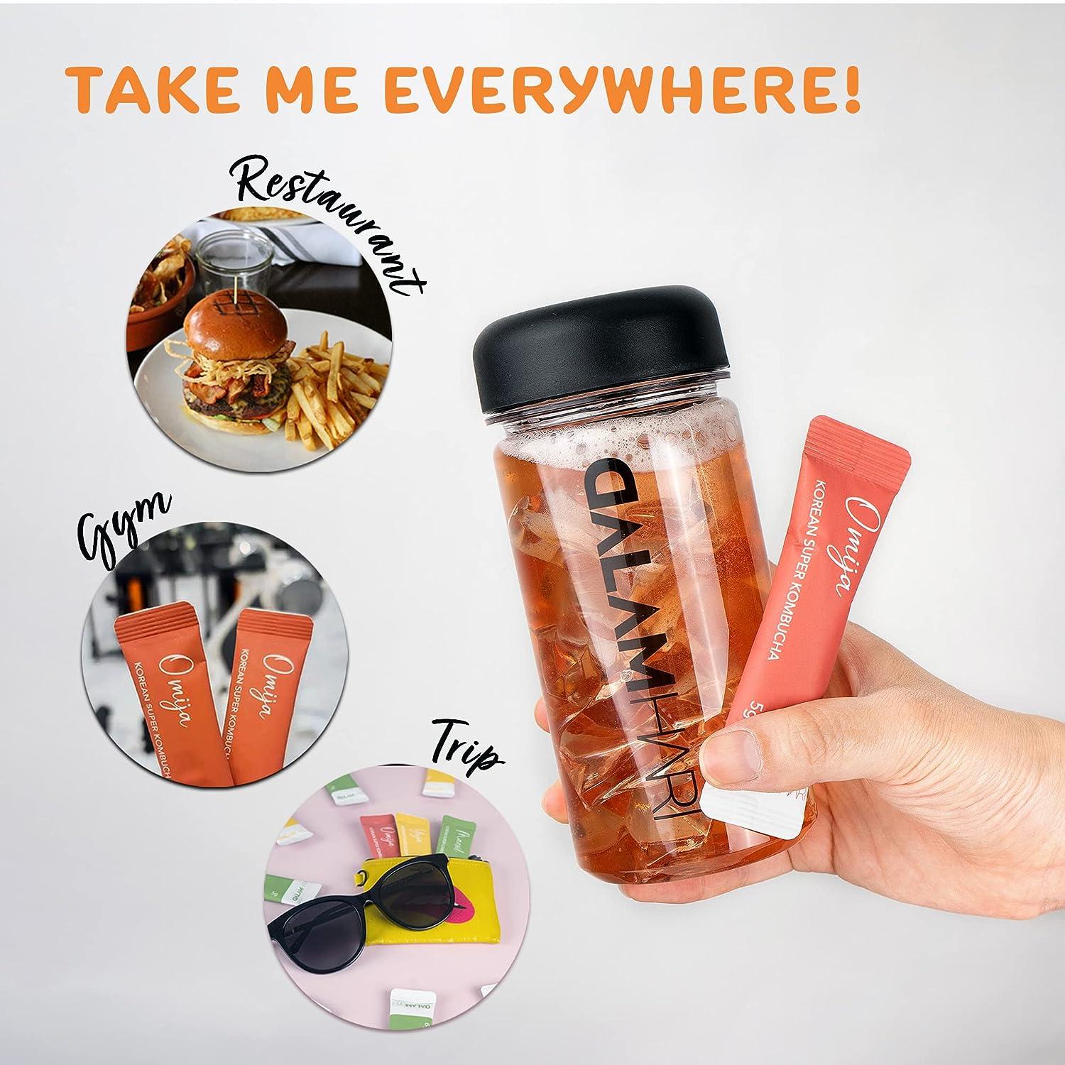 DALAMHARI SUPER Kombucha Powder Tea Variety Pack | 36 Fizz Sticks ...