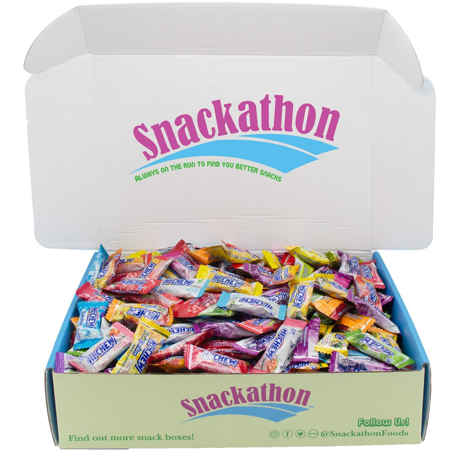 Hi-Chew 17 Flavors Bulk - 330+ Pieces, 4 Pound Pack (Strawberry, Mango ...