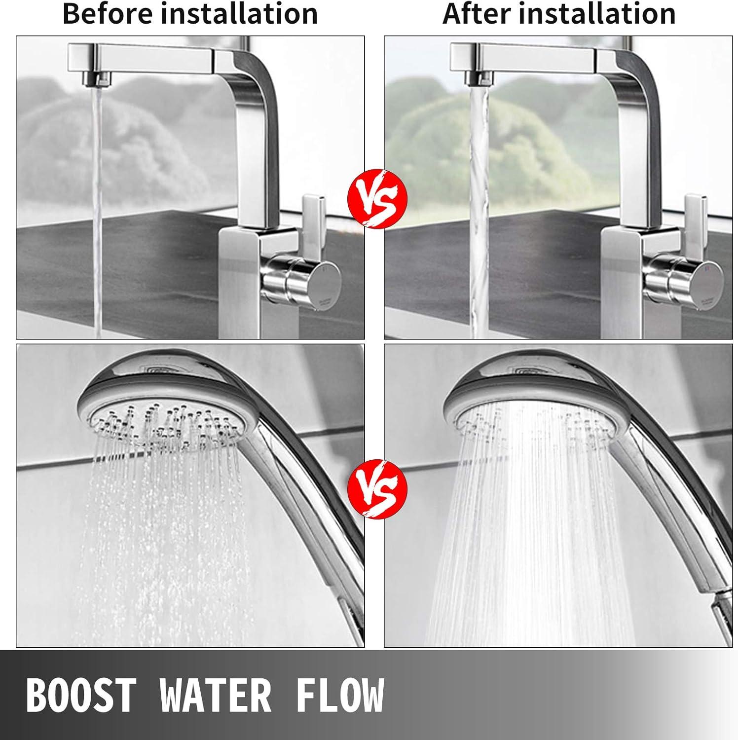 VEVOR RS15-6 Hot Water Recirculating Pump (110V) + Valterra Brass 1/2 ...