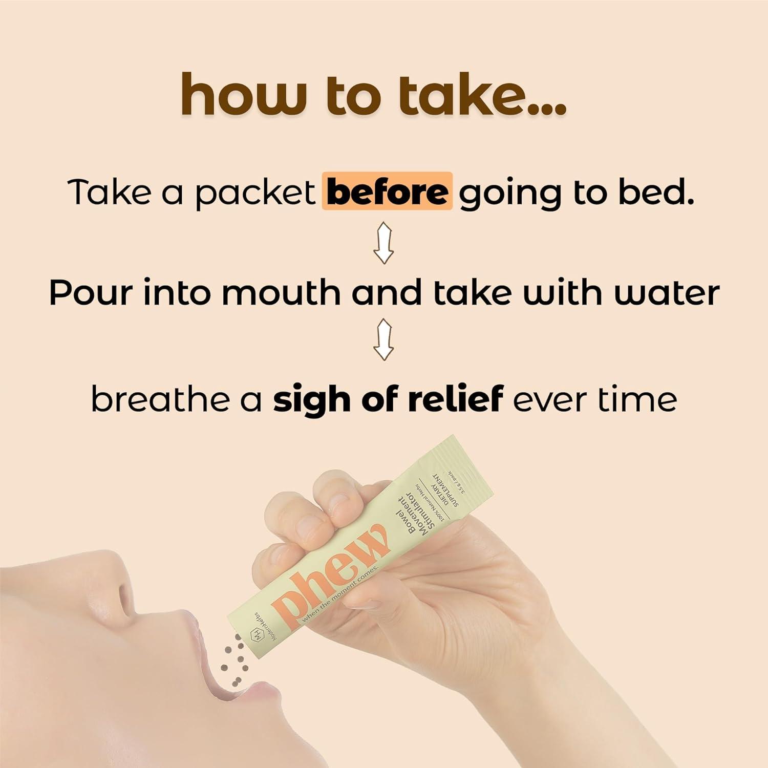 Phew Colon Cleanse: Natural Detox for Gentle Daily Relief - Ideal for ...