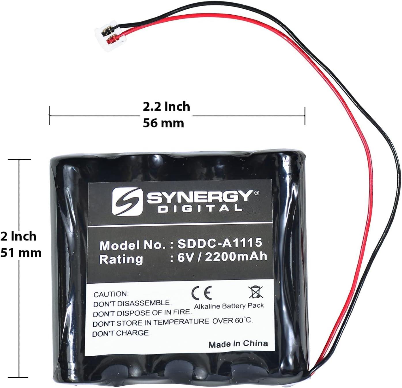 Synergy Digital Door Lock Batteries - Compatible with Saflok A28110 & X ...