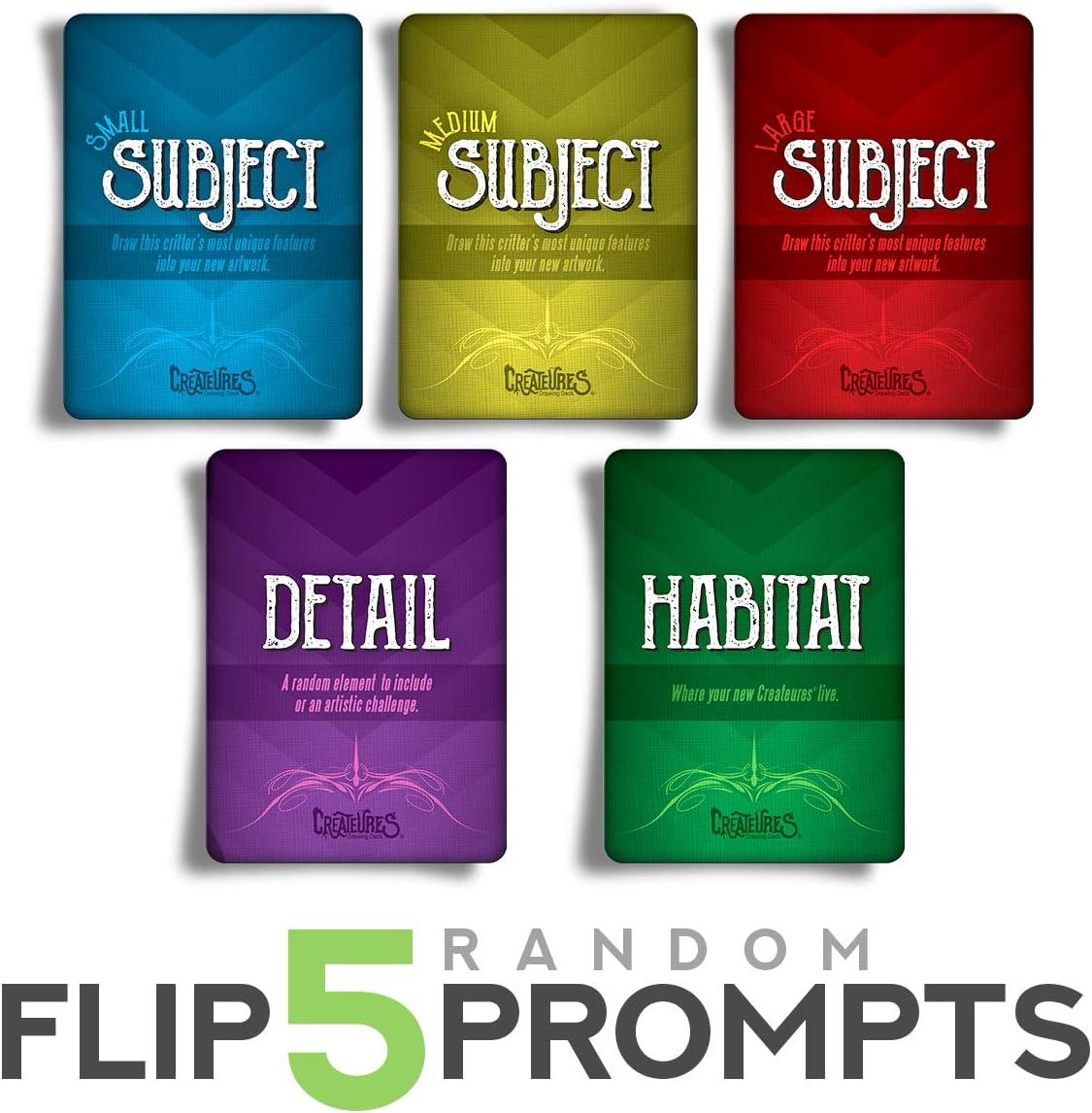 Mythical Creatures Drawing Game for Kids - 150 Prompt Cards for ...