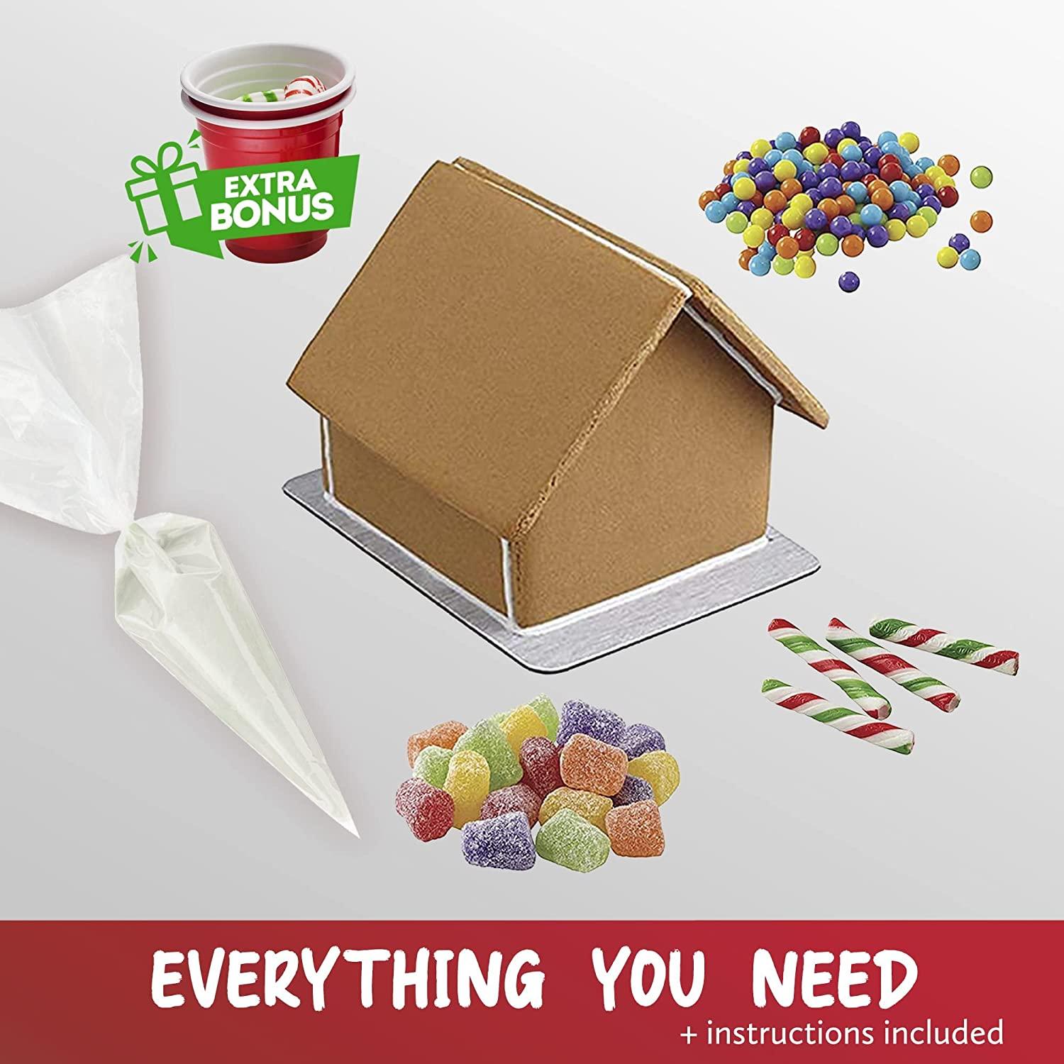 BIG Pre-Baked & Pre-Assembled Gingerbread House Kit - Christmas Fun ...