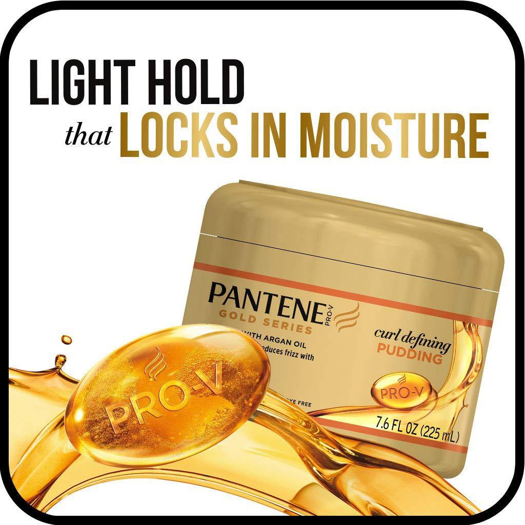 Pantene Gold Series Curl Defining Pudding 7.6oz Jar (225ml) - 2 Pack ...