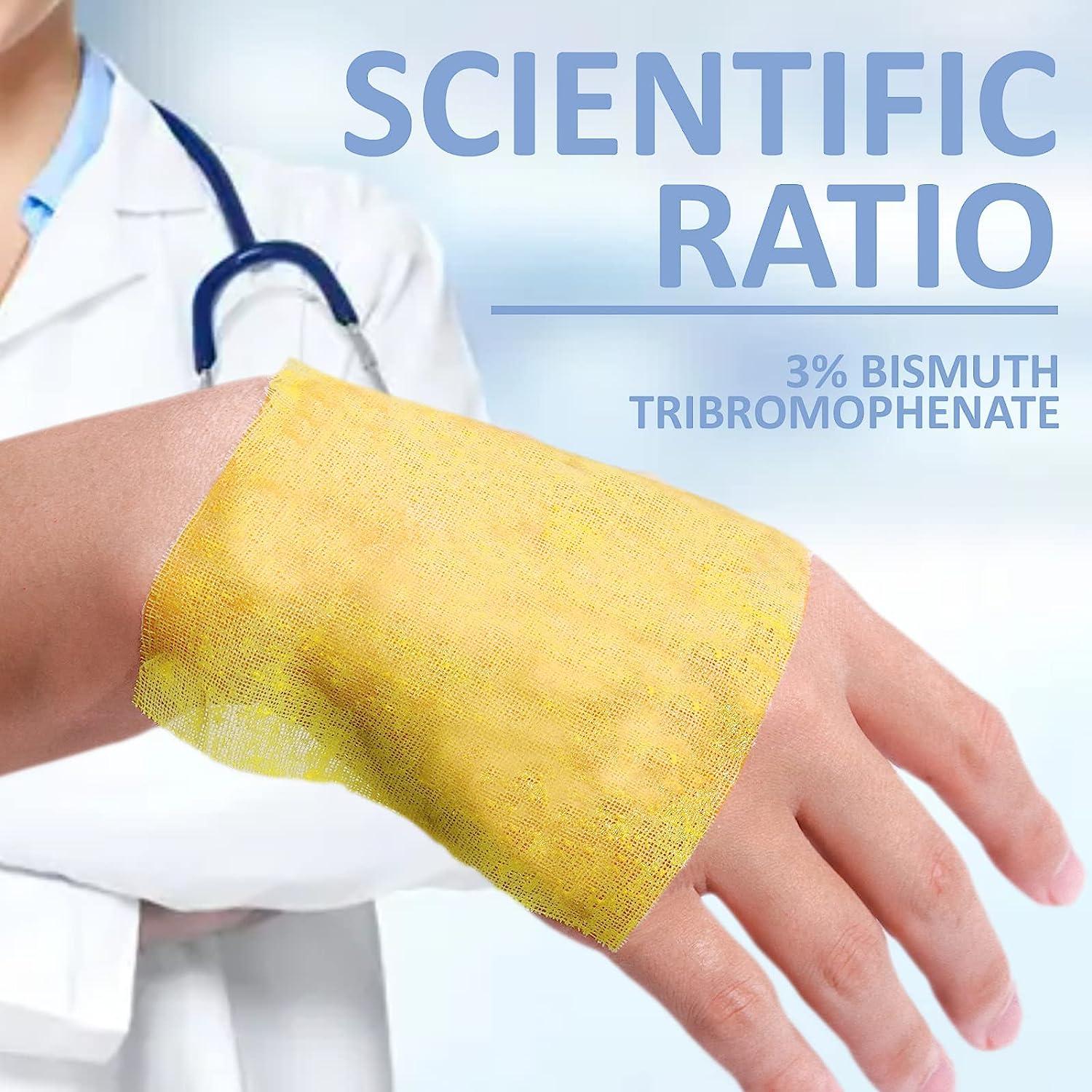 Dr. Med Xeroform Petrolatum Dressing Patch 4x4 - 25 Pcs/Box for Burns ...