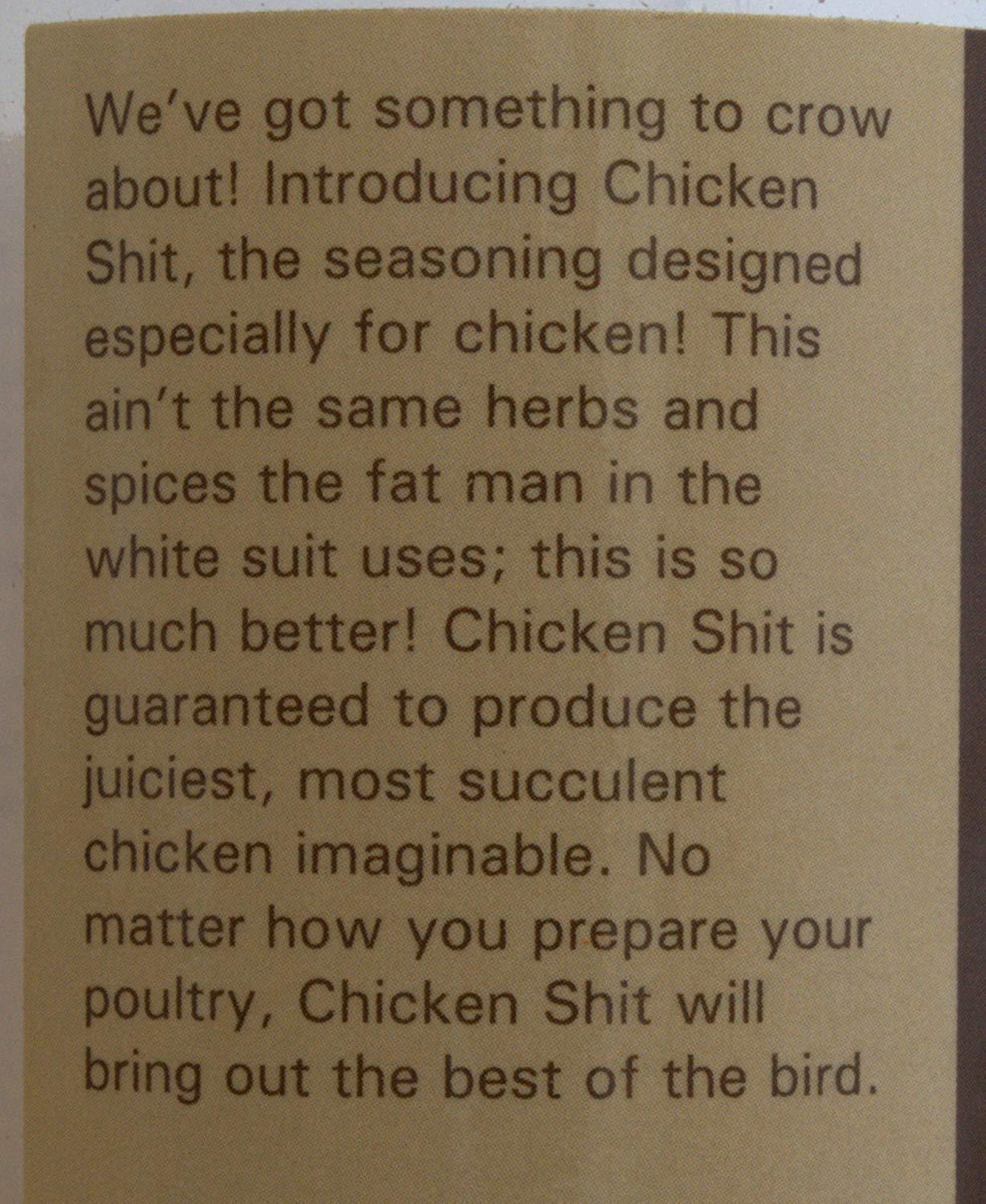 Chicken Shit Poultry Seasoning - Best Seasoning for Flavorful Poultry ...