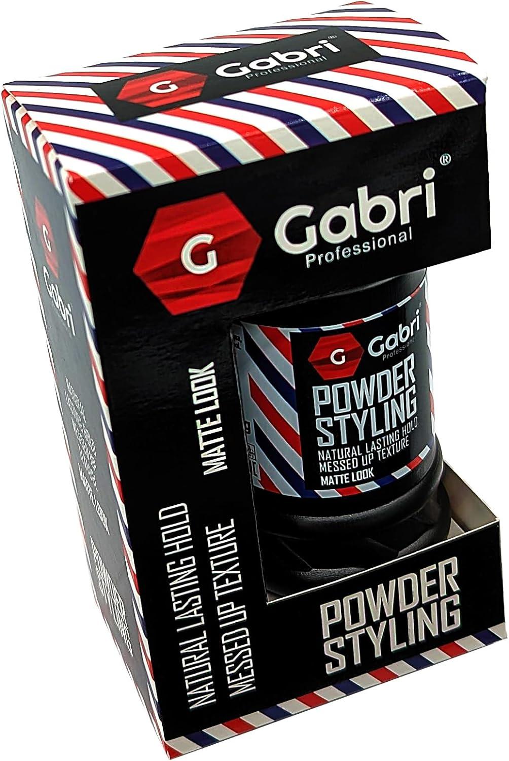 Gabri Professional Matte Styling Powder - Natural Lasting Hold with ...