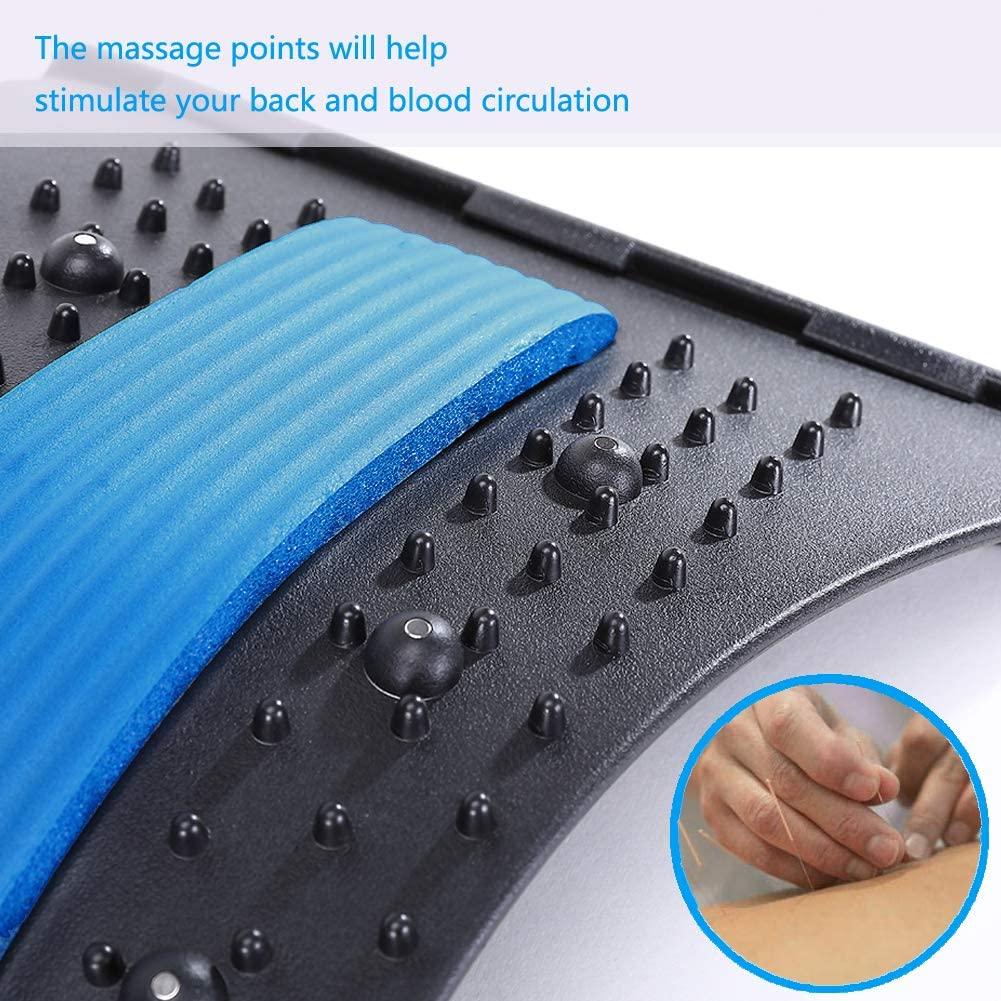 Multi-Level Back Stretcher for Lower Back Pain Relief - Blue | Buy Now ...