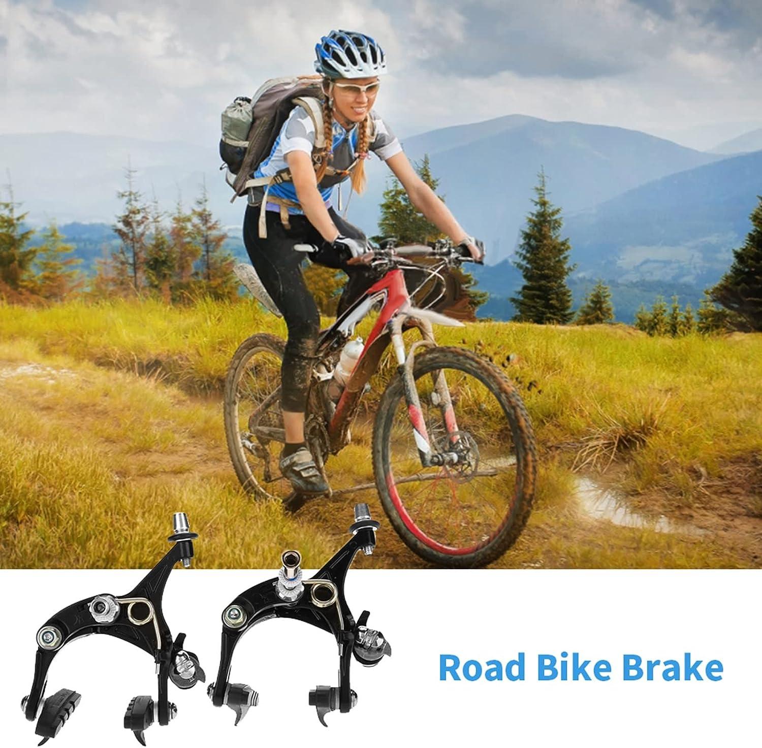 Short Reach Brake Calipers - 1 Pair Road Bike Dual Pivot V Shape Mechanical Brake Set for MTB ...
