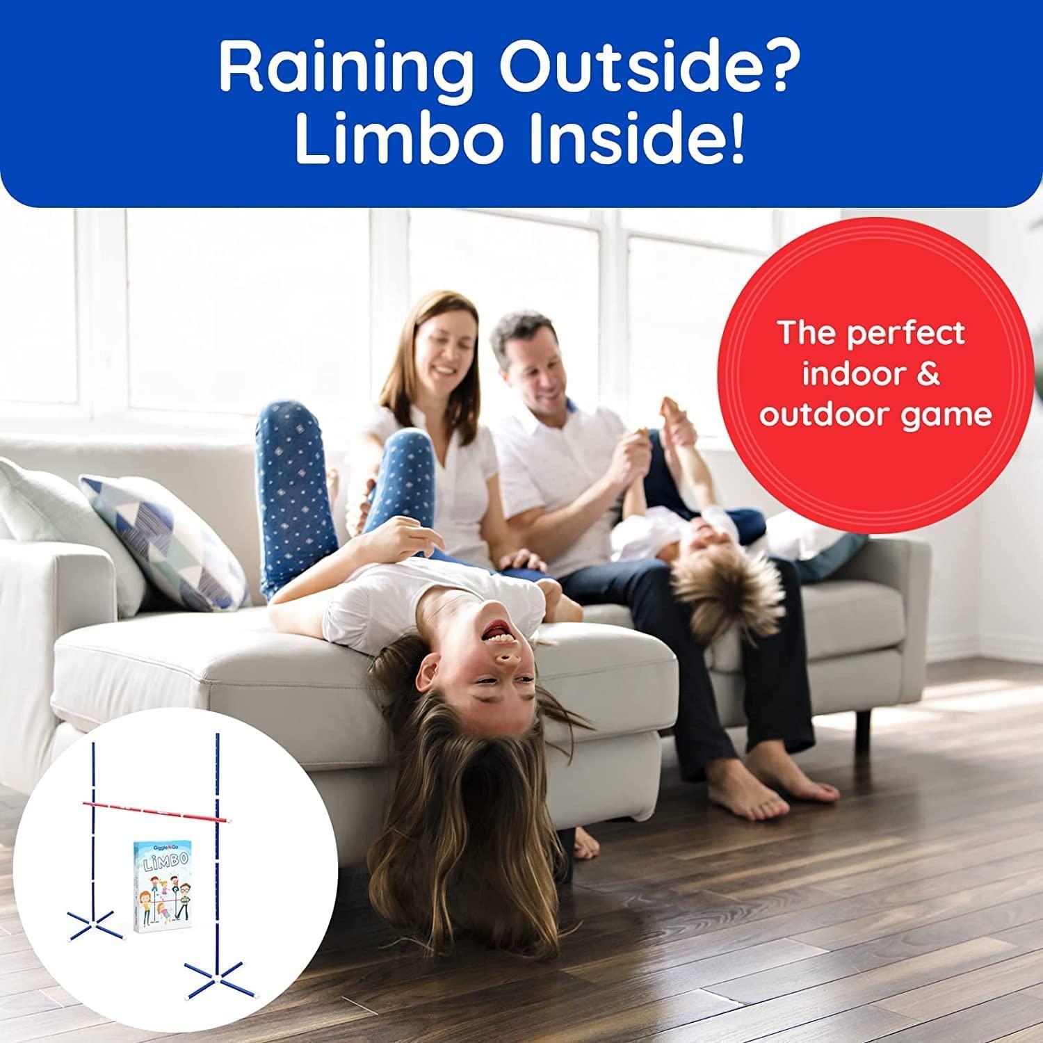 Giggle N Go Limbo Game Set - Fun Outdoor Game for Kids and Adults ...