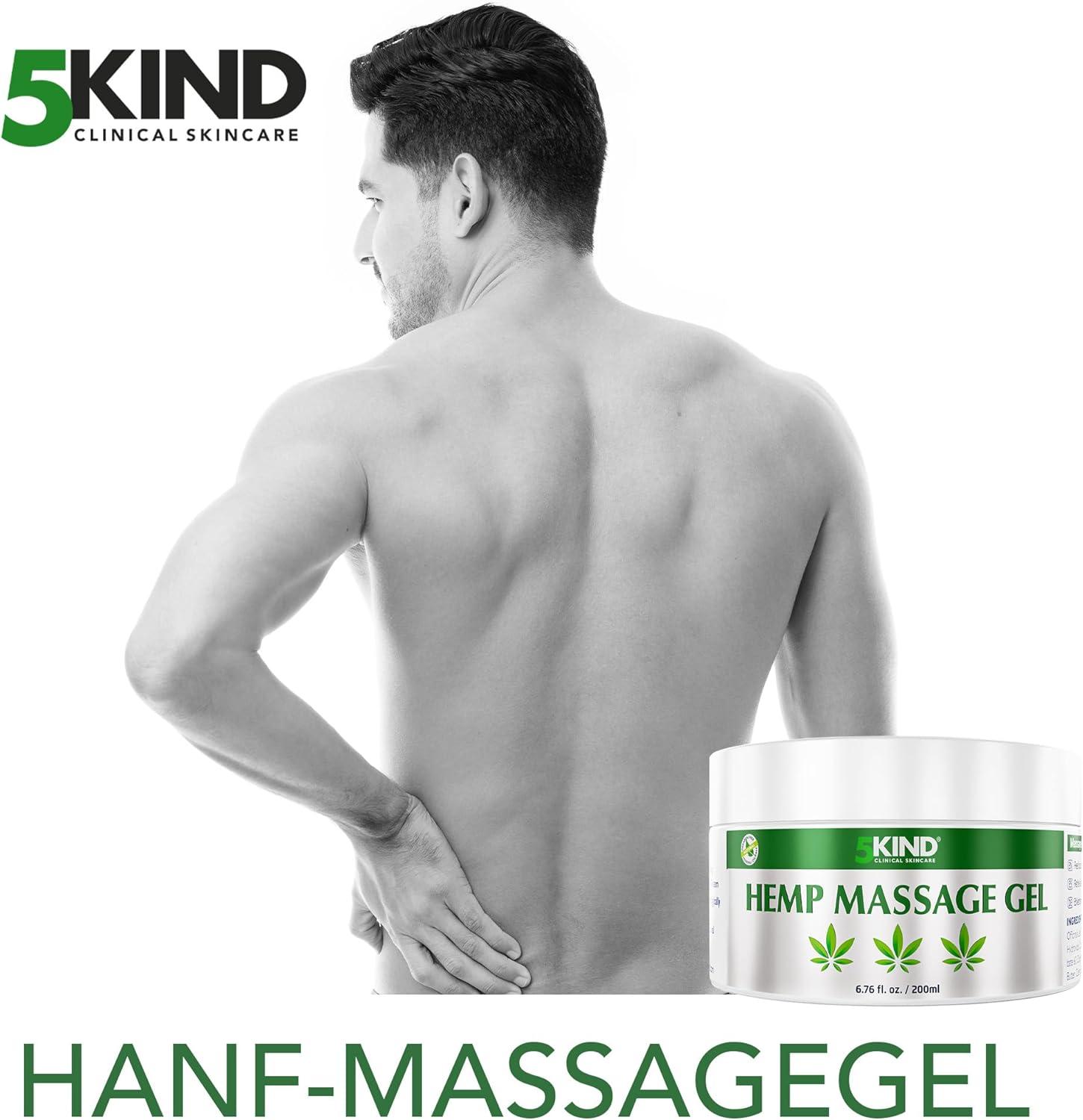 5Kind Hemp Active Gel 200ml | High-Dose Ointment for Joints & Muscles ...