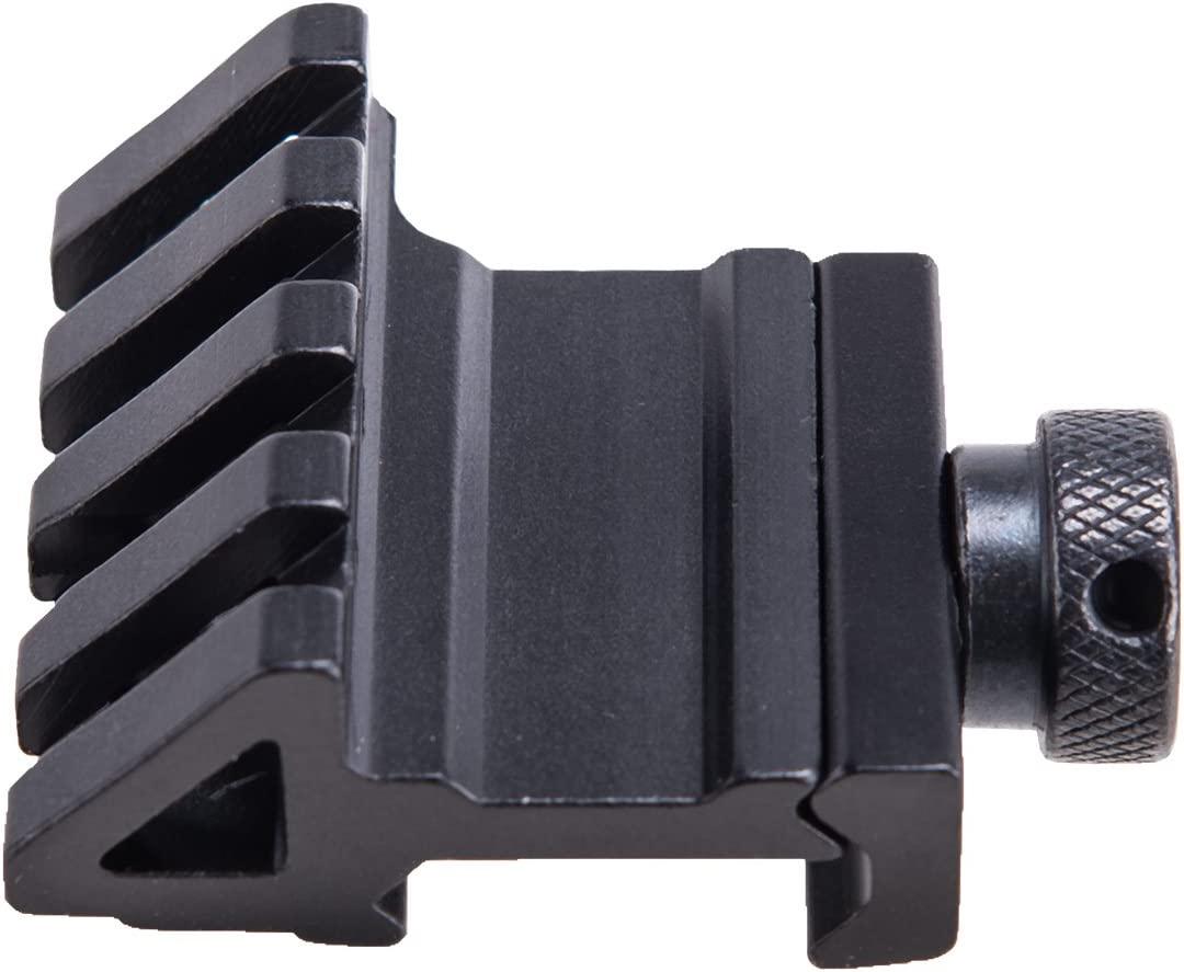 Pinty 45-Degree Offset Angle Rail Mount Picatinny for Flashlights and ...