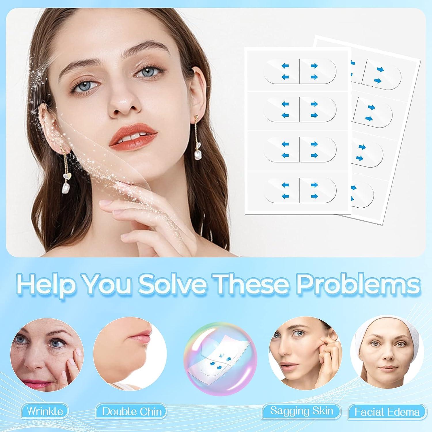 Invisible Face Tape Lifting | Facial Facelift & Neck Lift | Instant ...