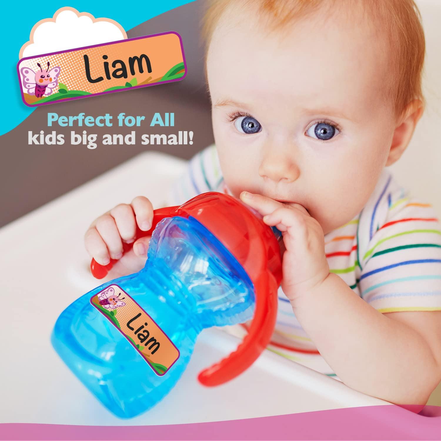 Sprout Stickers Baby Bottle Labels for Kids and Babies - 96 Daycare ...