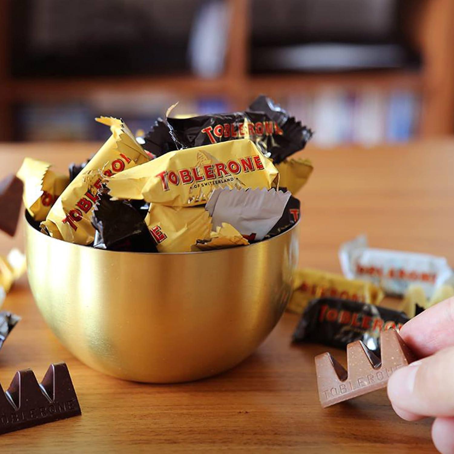 Toblerone Mix Box Transparent Tin 904g - 113 Mixed Minis for ...