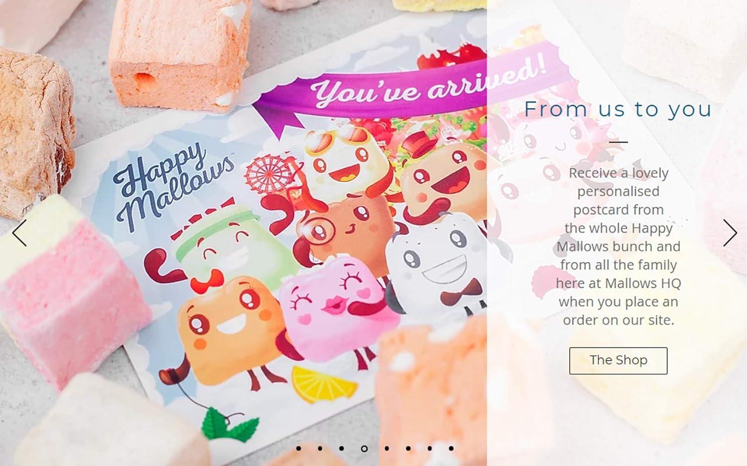 Happy Mallows Gourmet Marshmallows - Sweetly Salted Caramel - Handmade ...