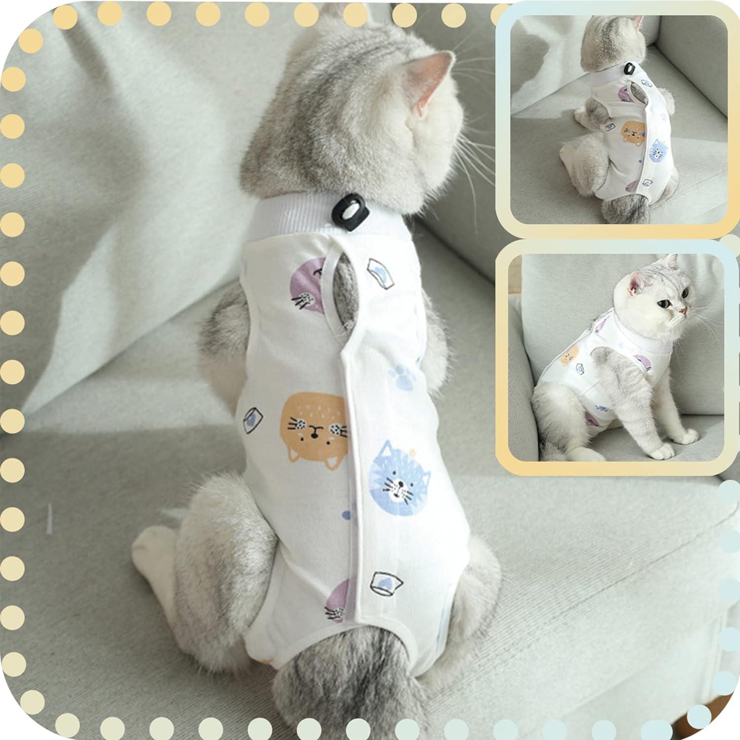 Clrybo Katzenbody: Professional Recovery Suit for Cats & Dogs - Post ...