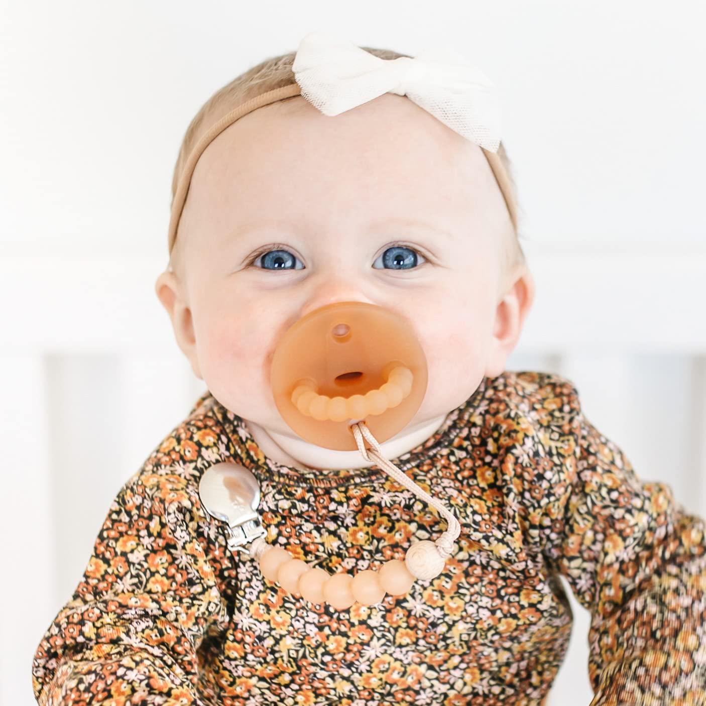 Ryan & Rose Cutie PAT Pacifier Teether - Stage 2 Clear Rubber | Buy Now ...