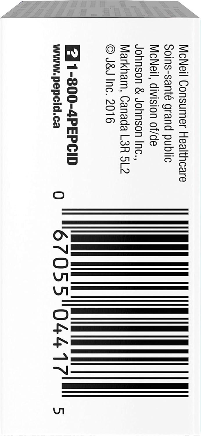 Pepcid Acid Controller Original Strength Tablets Acid Reducer for ...