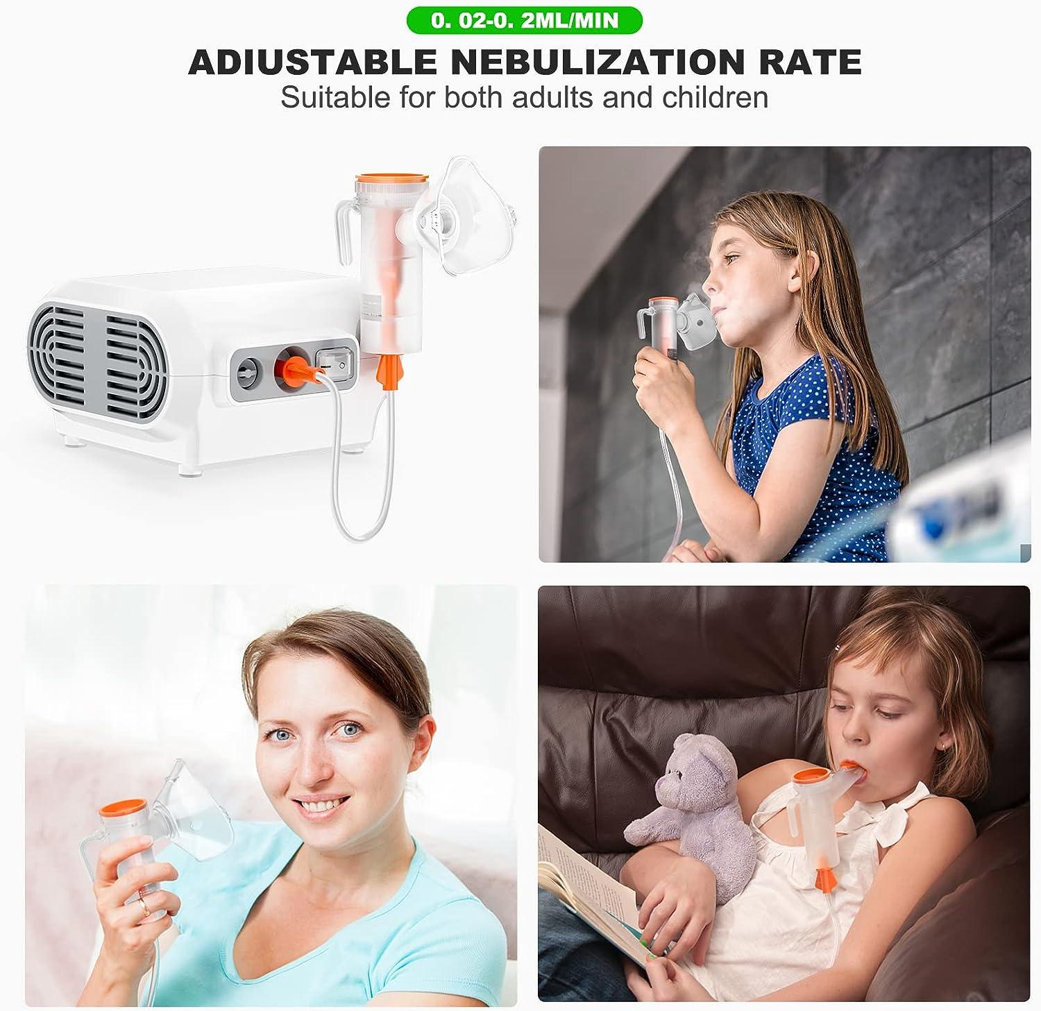 Portable Compressor Nebulizer Machine for Adults and Kids - Jet ...