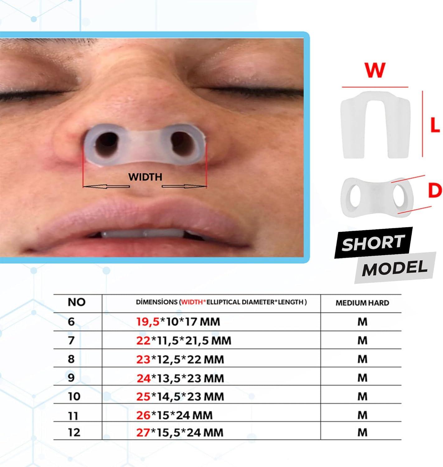 Nostril Retainer Short Model - Ideal for Rhinoplasty Recovery | 100% ...