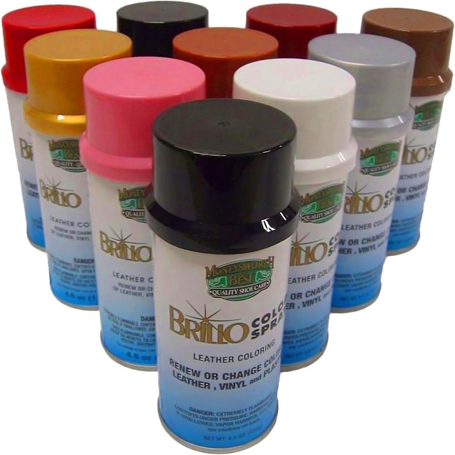 Shoe Dye Colouring Sprays - Spray Dye for Footwear Leather Vinyl and ...