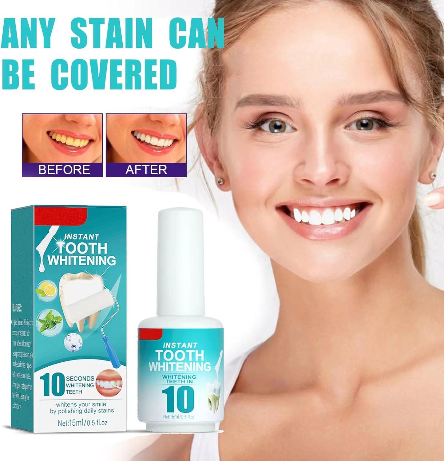 Instant Teeth Whitening Gel | Brighten Smile Remove Stains & Freshen ...