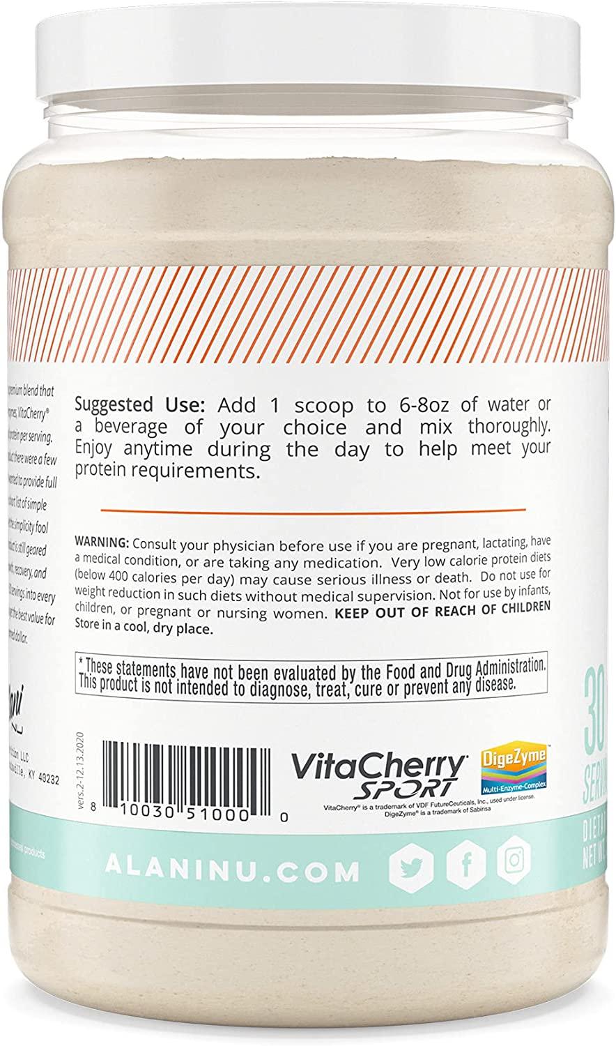 Alani Nu Whey Protein Powder 23g | Gluten-Free, Low Fat Blend | Fast ...