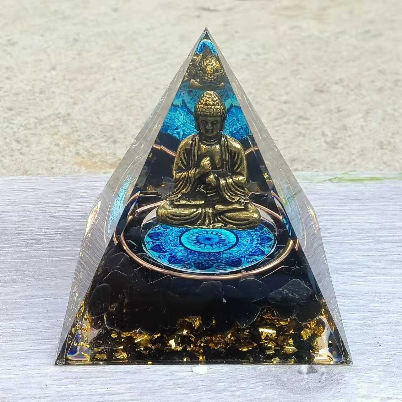 Tree of Life Crystal Pyramid: Energy Quartz Crystals for Healing and ...