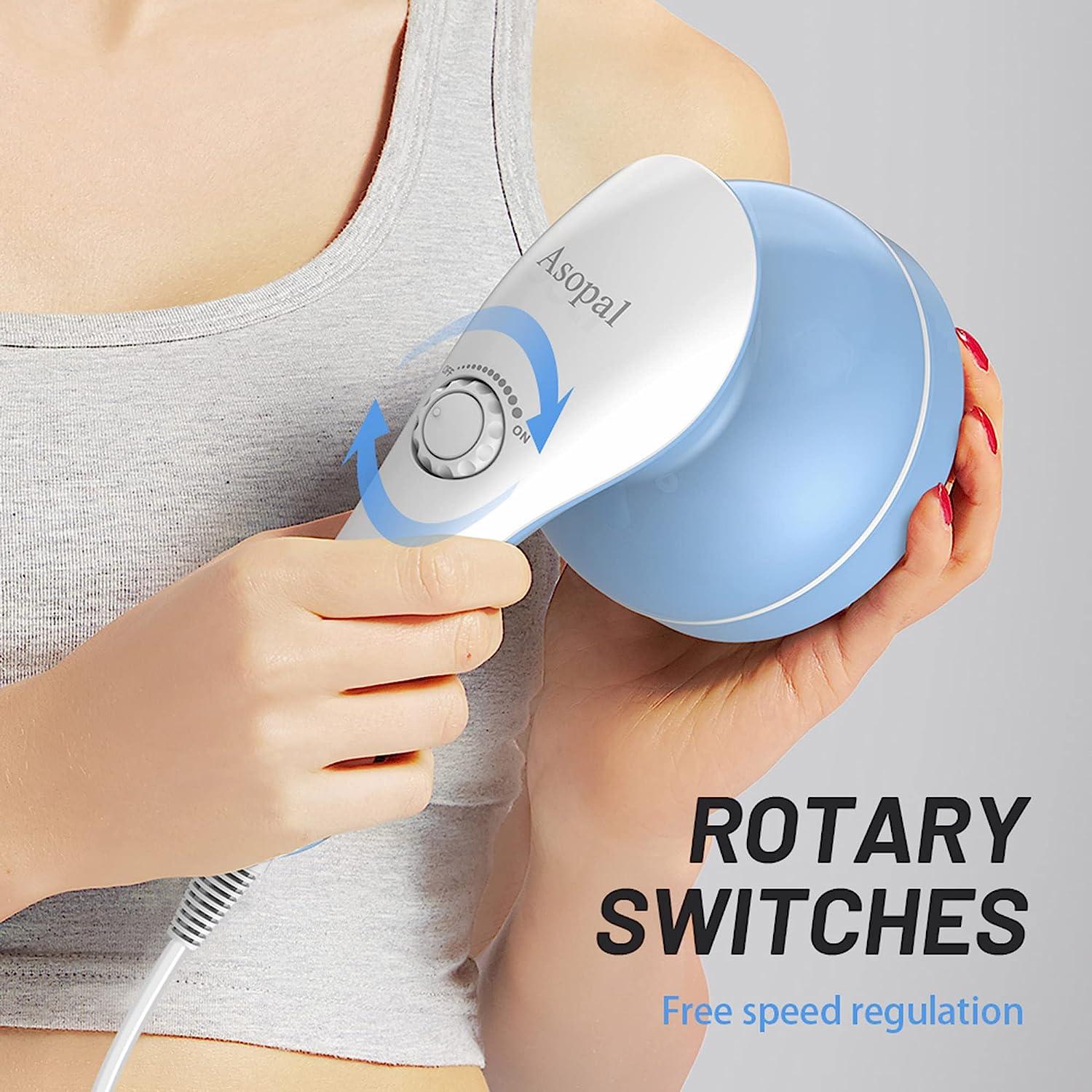 Asopal Cellulite Massager - Hand Held Deep Tissue Electric Body ...