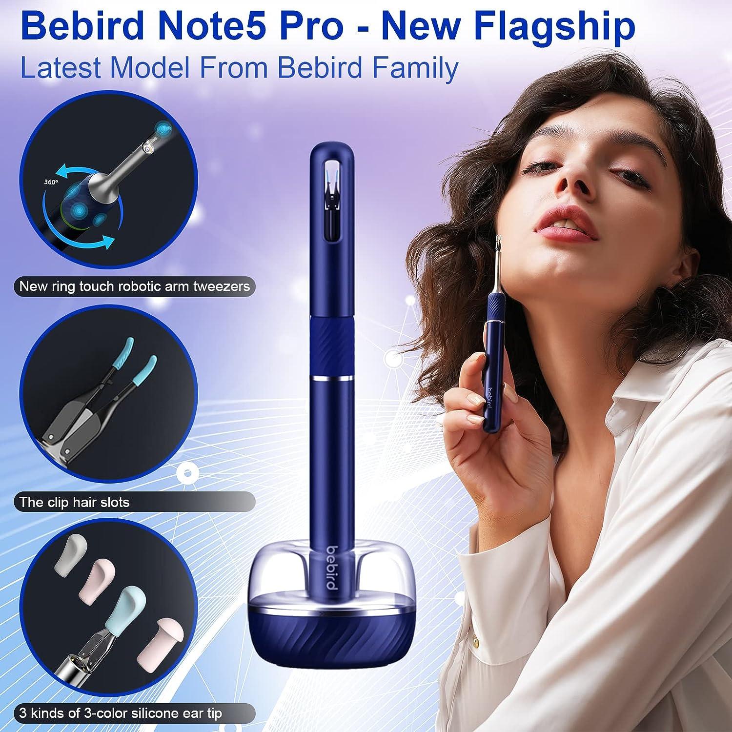 Bebird Note5 Pro Ear Wax Removal Tool Camera | 10MP HD Otoscope with Light | Ear Cleaner with ...