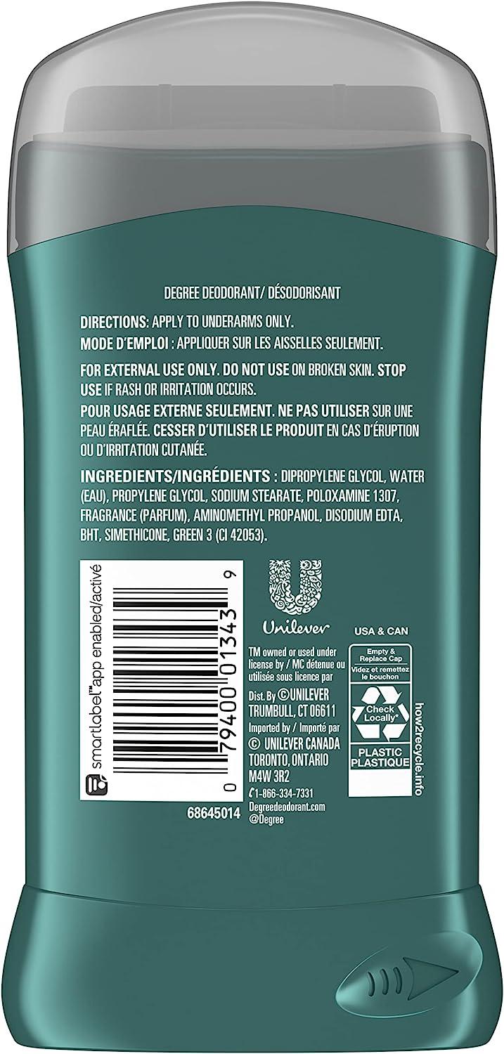 Degree Men Arctic Edge Deodorant 3 oz - 48-Hour Odor Protection | Buy ...